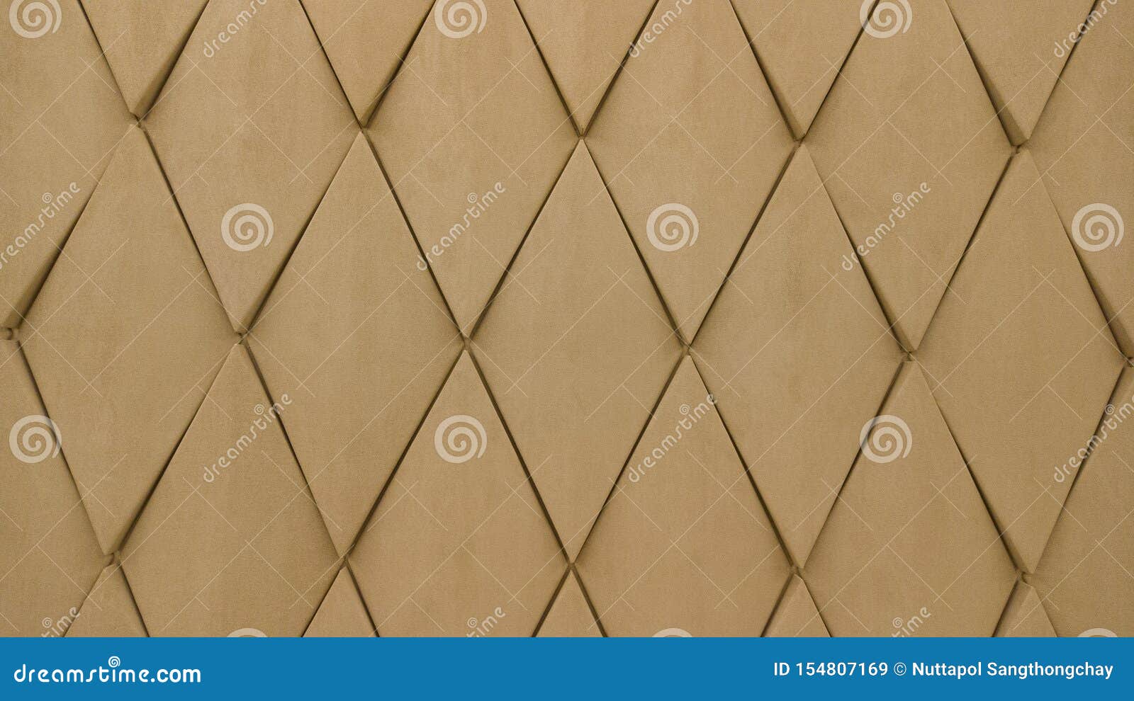 Seamless Leather Diamond Shape Pattern in Beige Color by Craftmanship ...