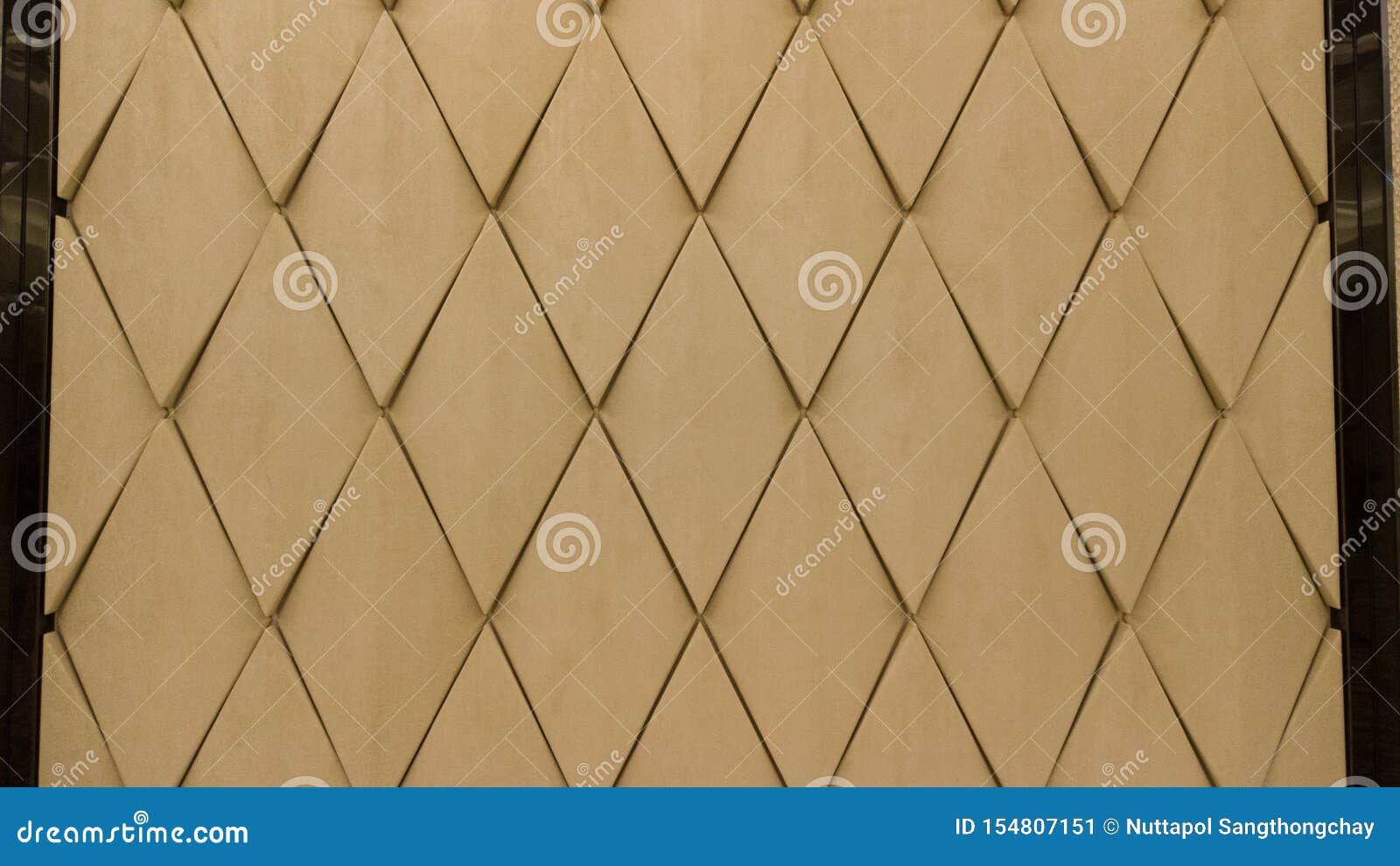 Seamless Leather Diamond Shape Pattern in Beige Color by Craftmanship ...