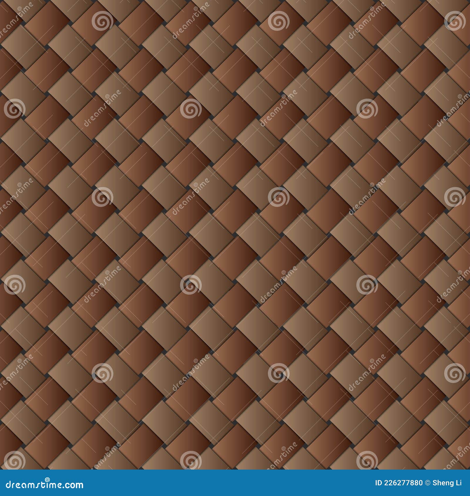 The Seamless Leather Weaving Style Pattern Stock Vector - Illustration ...