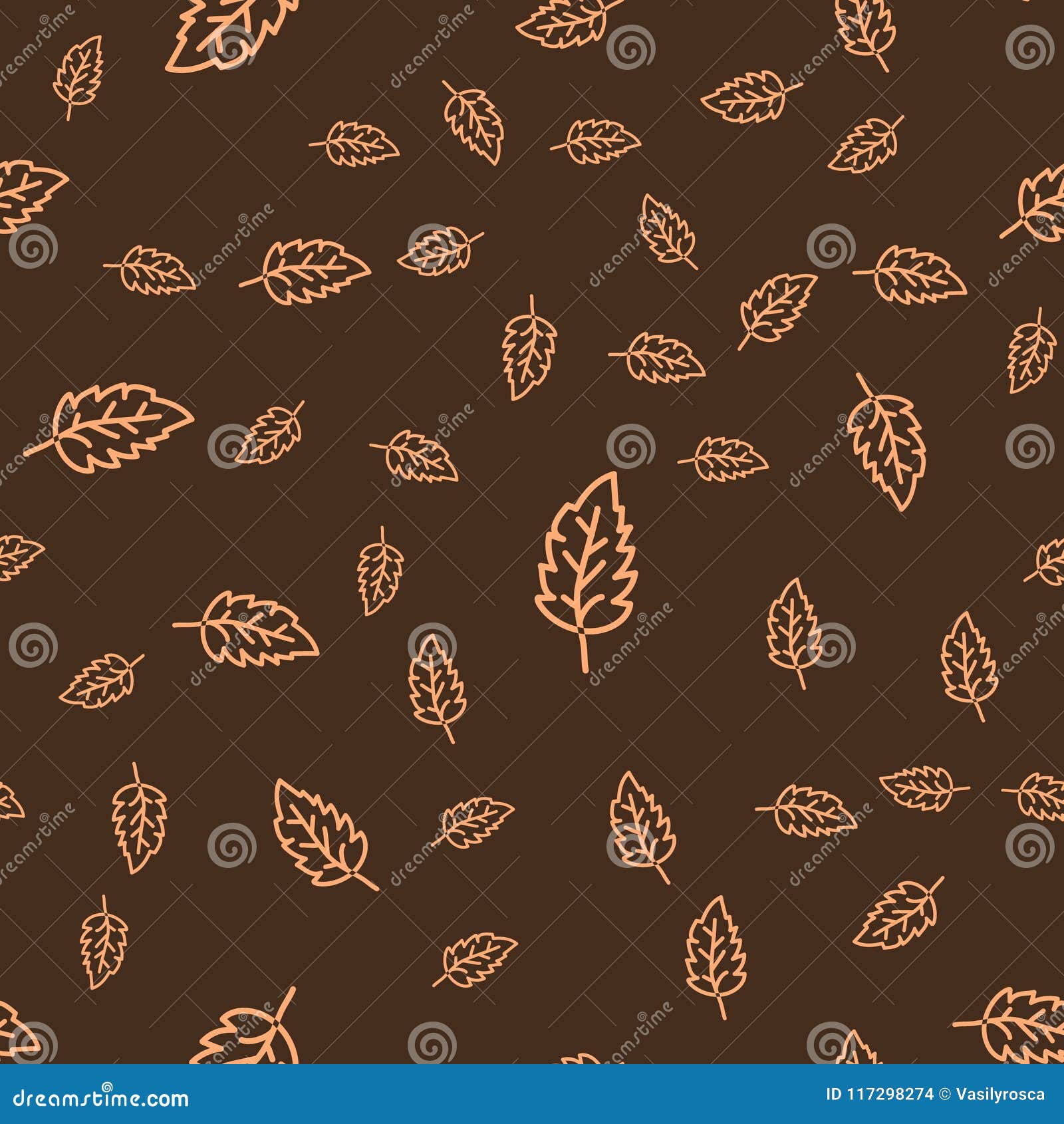 Stylized Leaf Of A Tree.Botanical Vector Illustration.Drawing Ink In ...