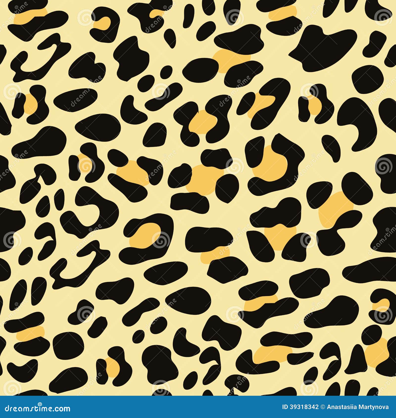 Seamless Leopard Wallpaper. Brown Camouflage Stock Photography ...