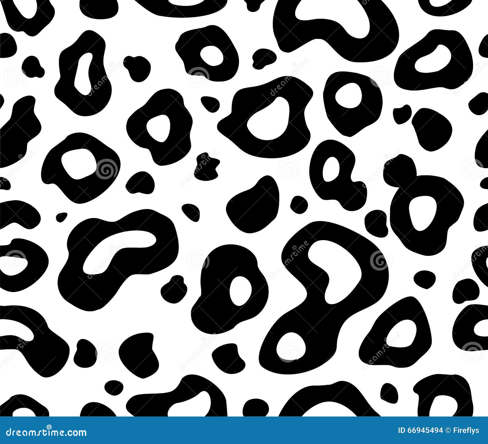 Seamless leopard pattern stock vector. Illustration of beautiful - 66945494