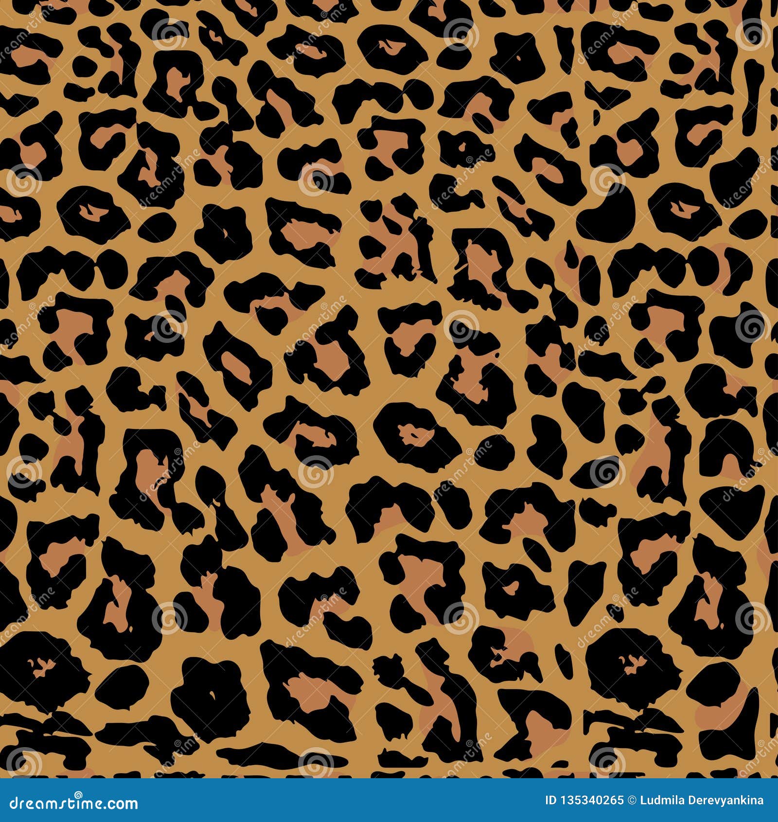 Seamless Leopard Print. Vector Pattern, Texture, Background Stock ... Seamless Leopard Print. Vector Pattern, Texture, Background Stock ...