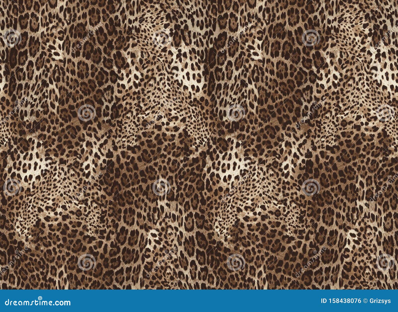 Seamless leopard skin stock illustration. Illustration of cheetah ...