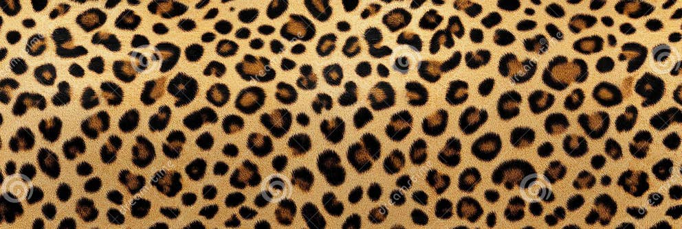 Seamless Leopard Texture Pattern in Brown and Black for Fabric ...