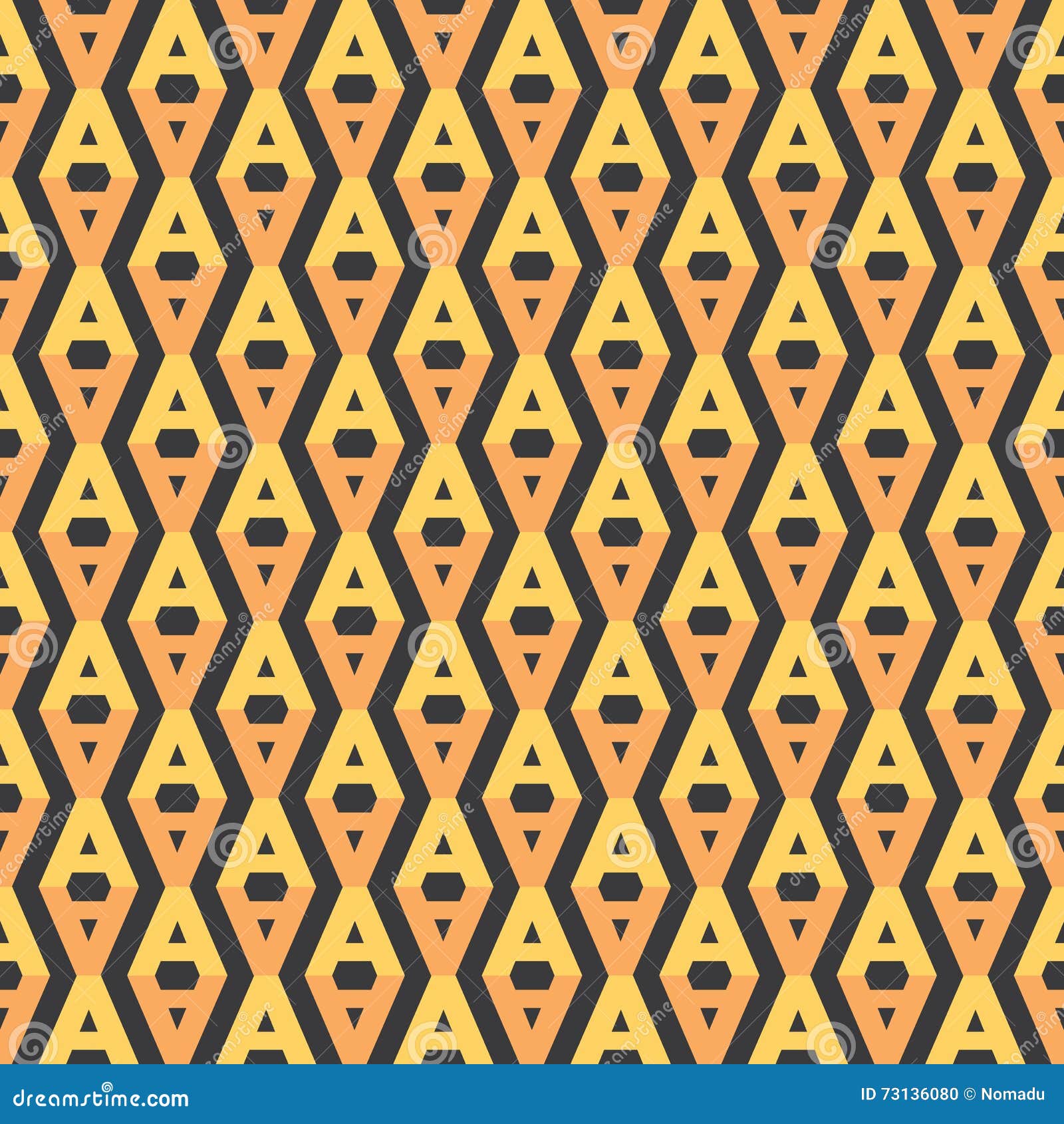 Seamless Letter Pattern Cartoon Vector | CartoonDealer.com #73135923