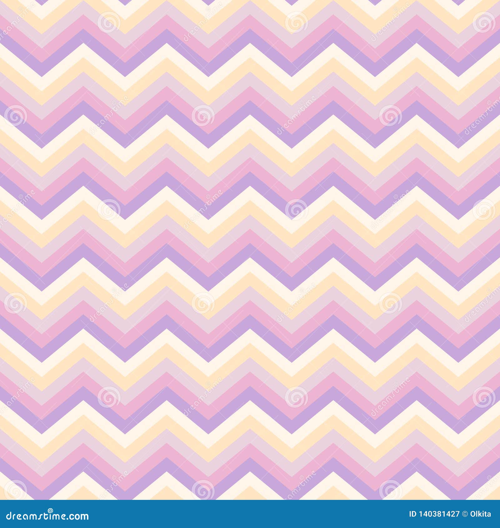 Seamless Light Abstract Pattern Geometric Zig Zag Print Composed Of