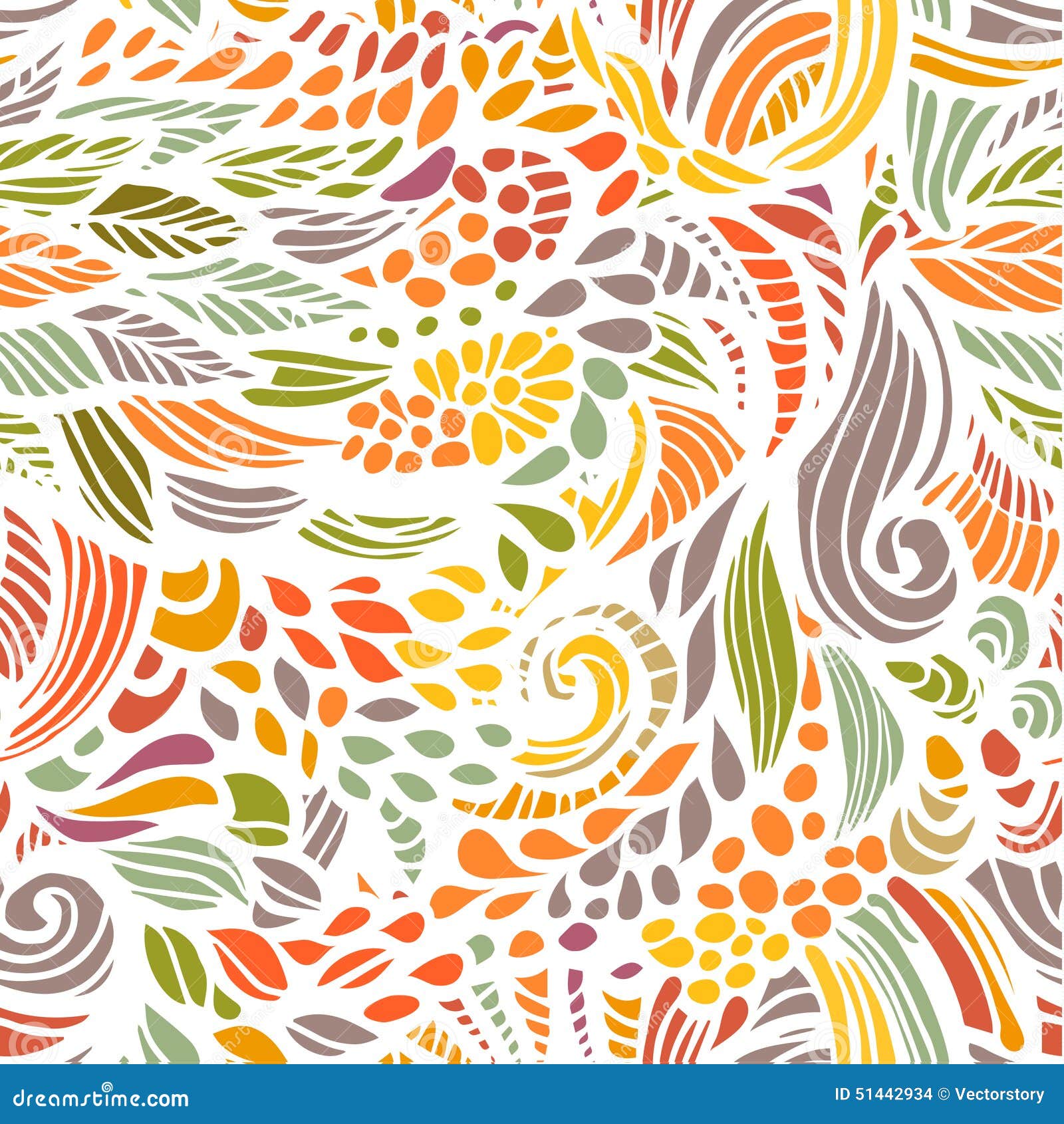 Seamless Light Background Vector Illustration | CartoonDealer.com #51442934