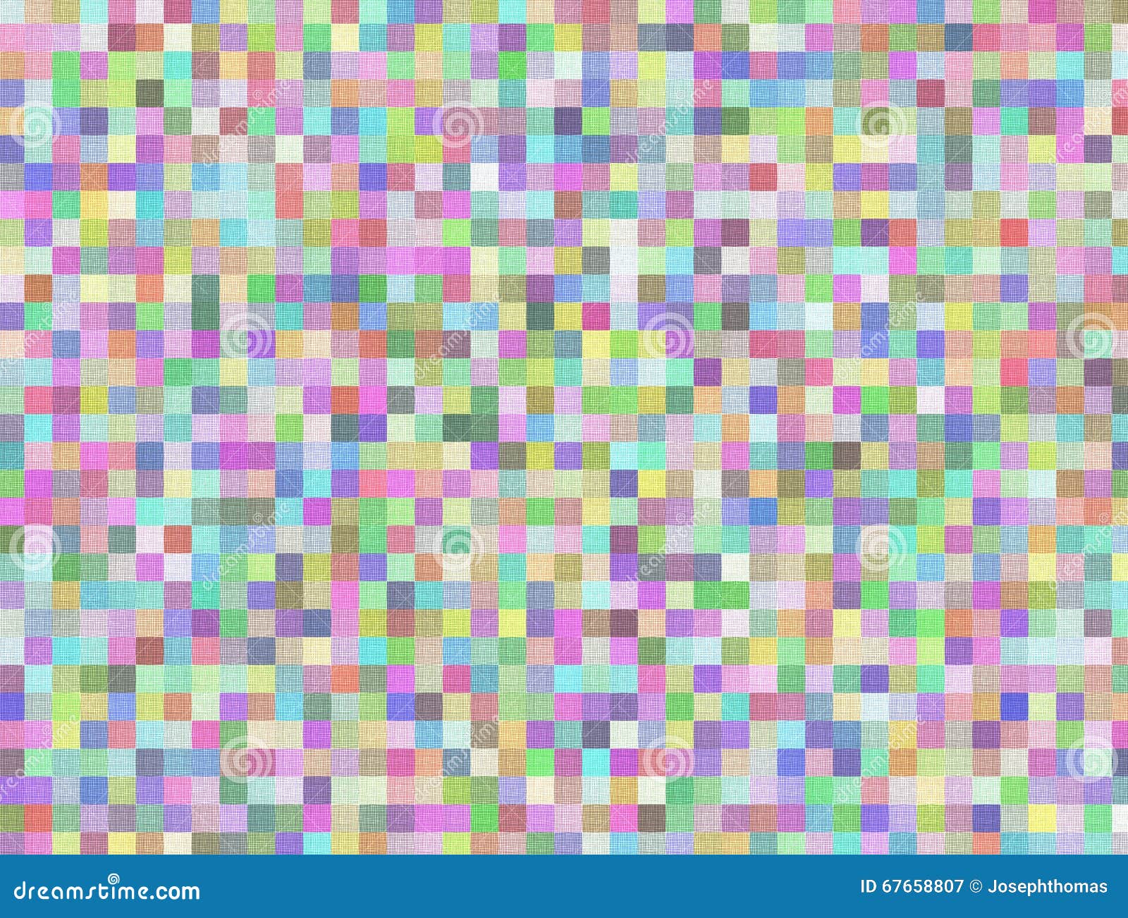 Seamless Light Colored Squares Mosaic Texture Stock Illustration ...