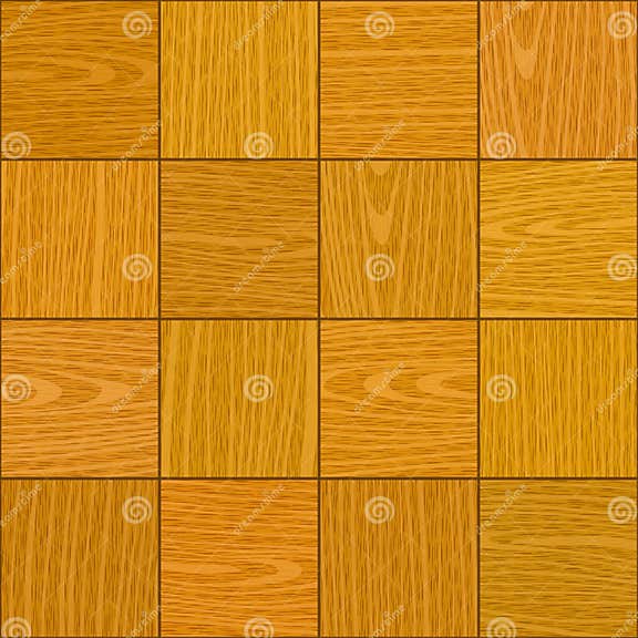 Seamless Light Oak Square Parquet Panel Texture Stock Vector ...