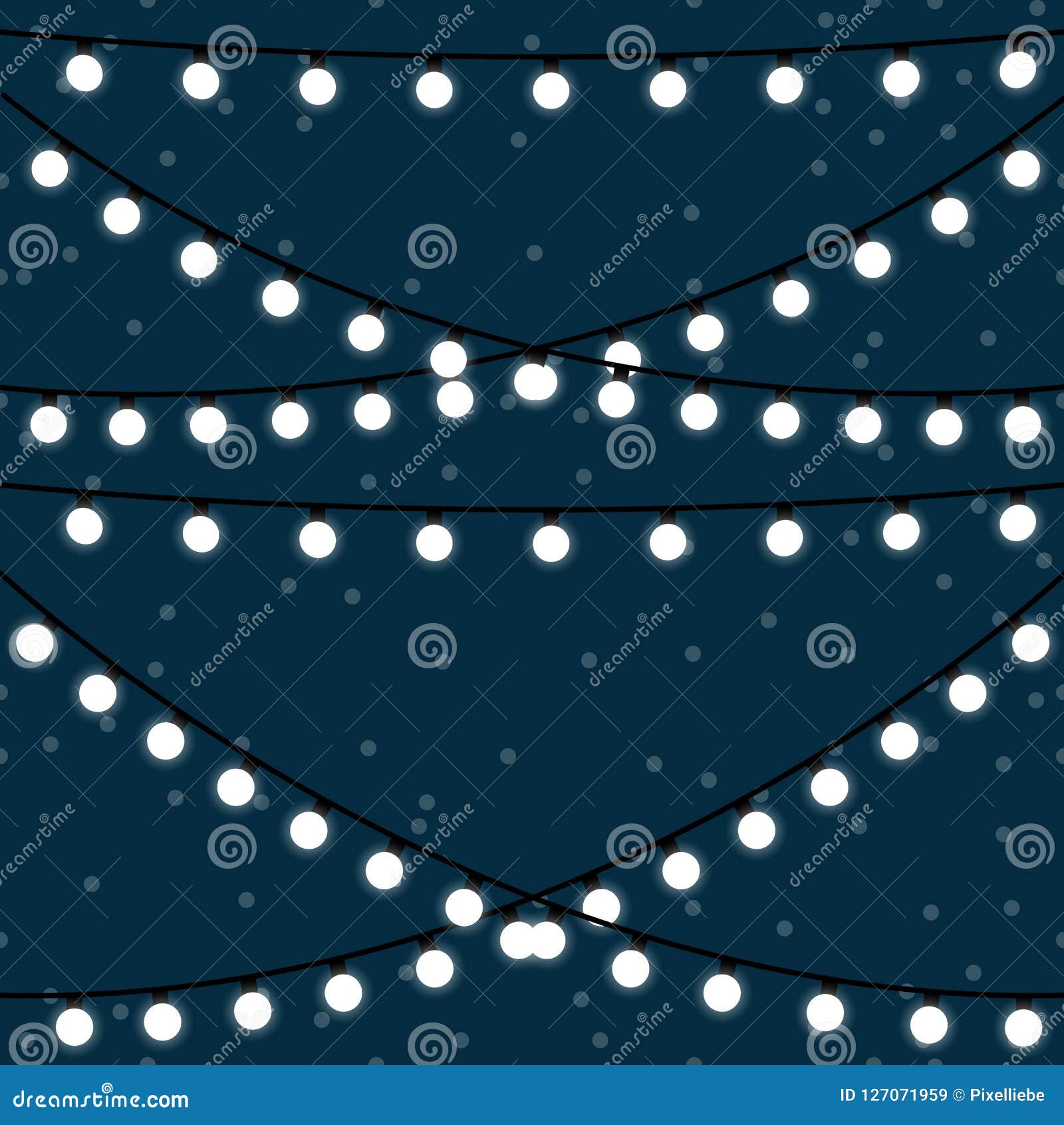 Seamless Lights Vector Pattern Background Stock Illustration ...