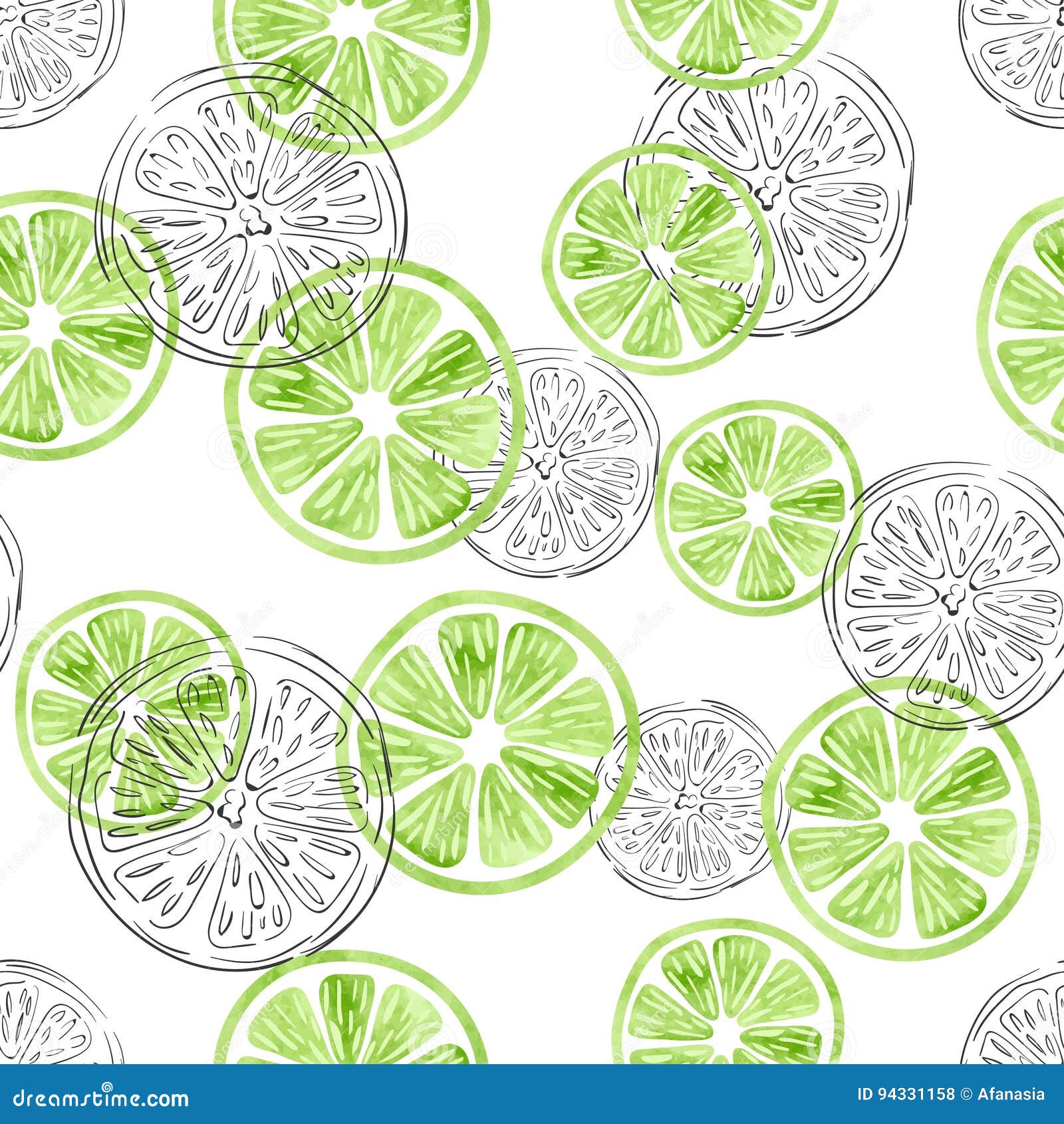 Seamless lime pattern. stock vector. Illustration of juicy - 94331158 Seamless lime pattern. stock vector. Illustration of juicy - 94331158