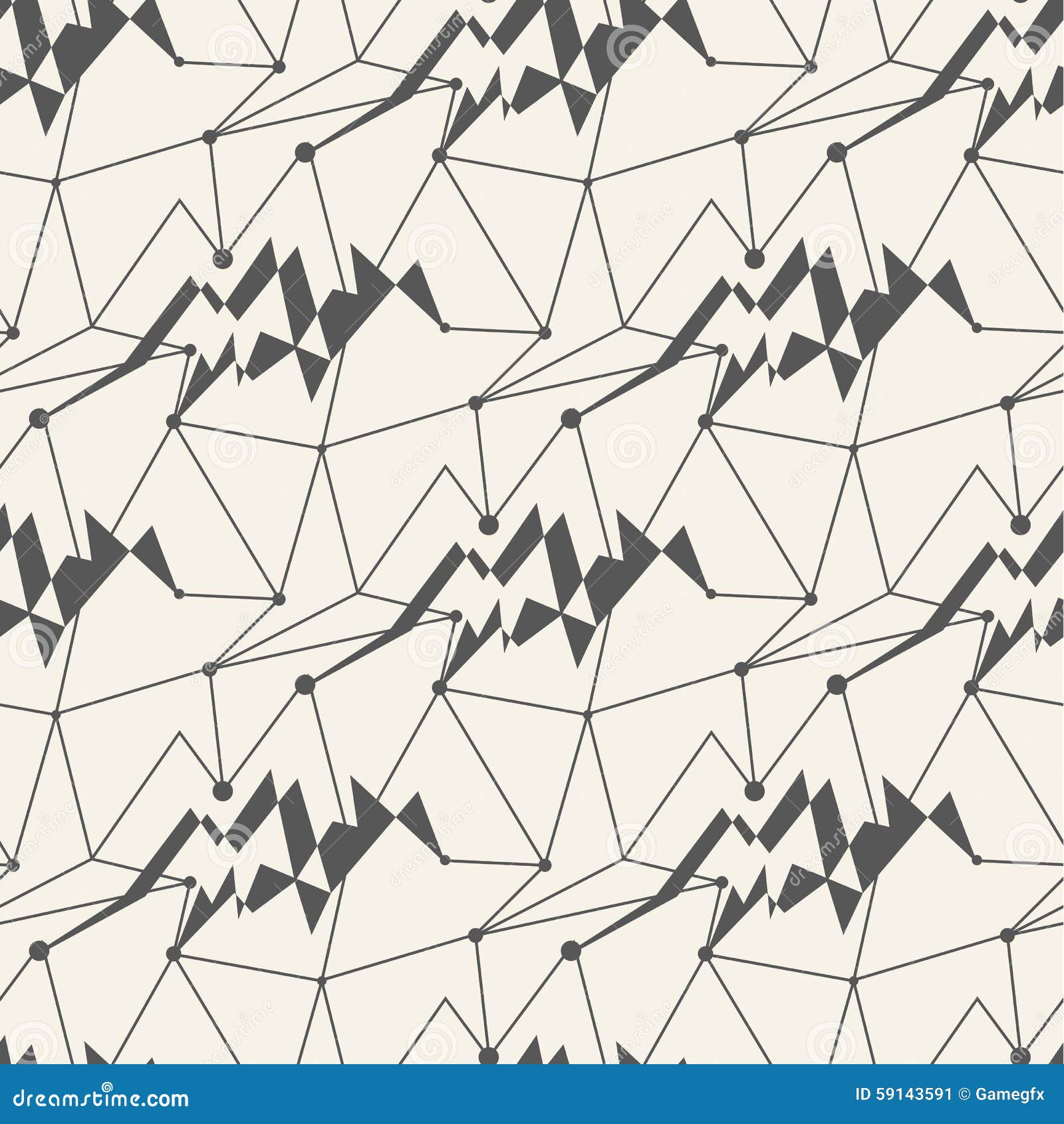 Seamless Line Pattern Tile Background Geometric Stock Vector ...