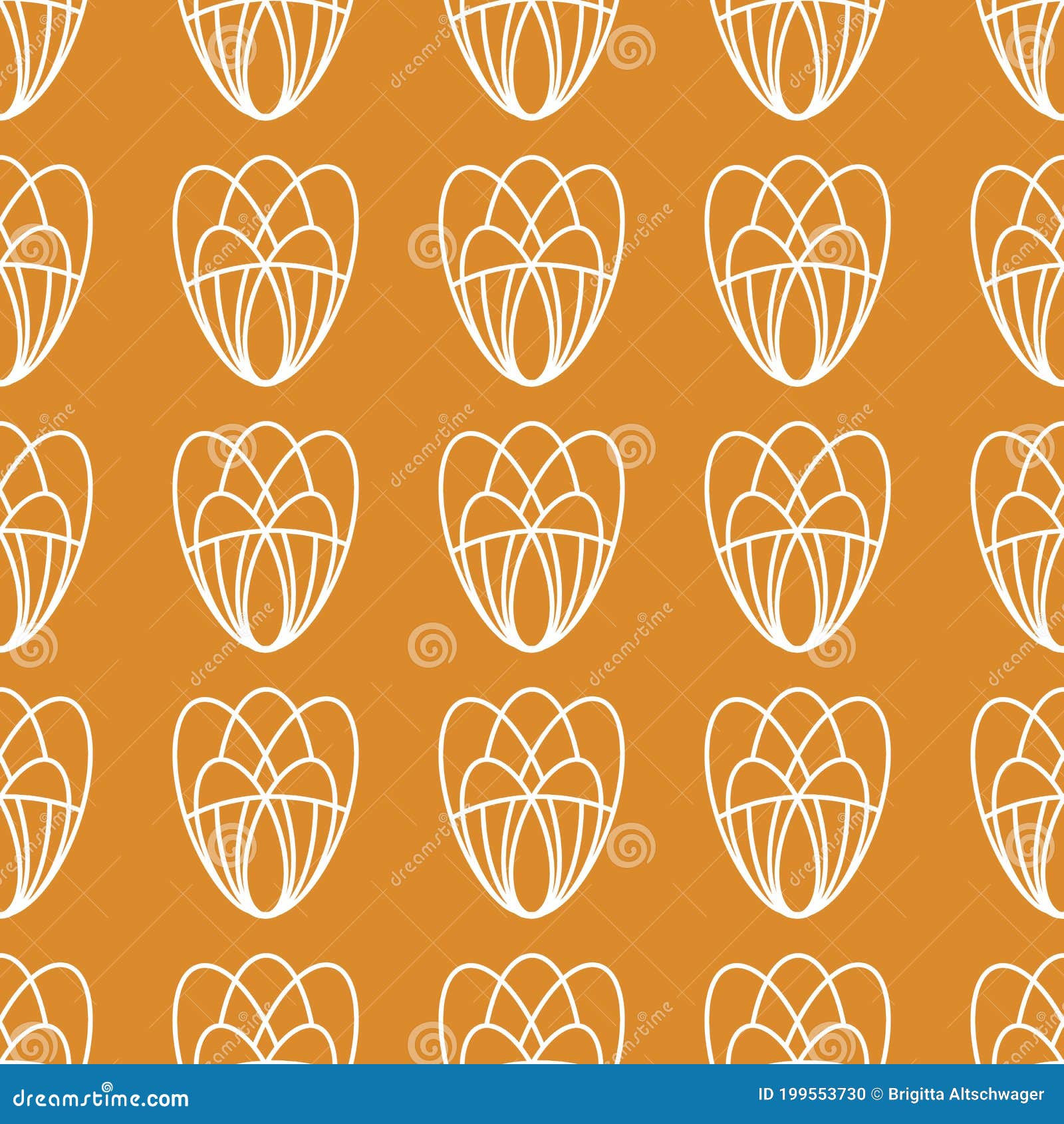 Seamless Line Vector Repeating Pattern Stock Illustration ...