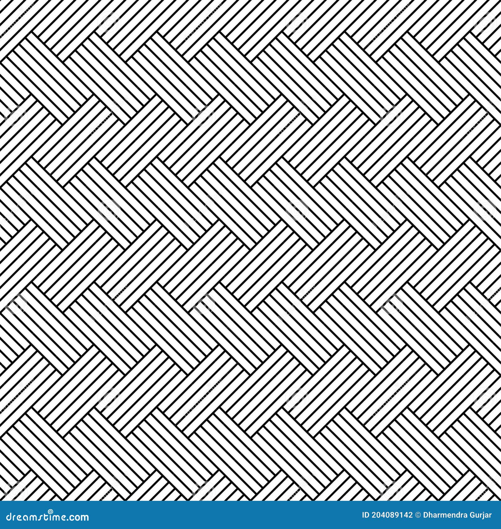 Seamless Linear Cross Strip Pattern Stock Vector - Illustration of ...