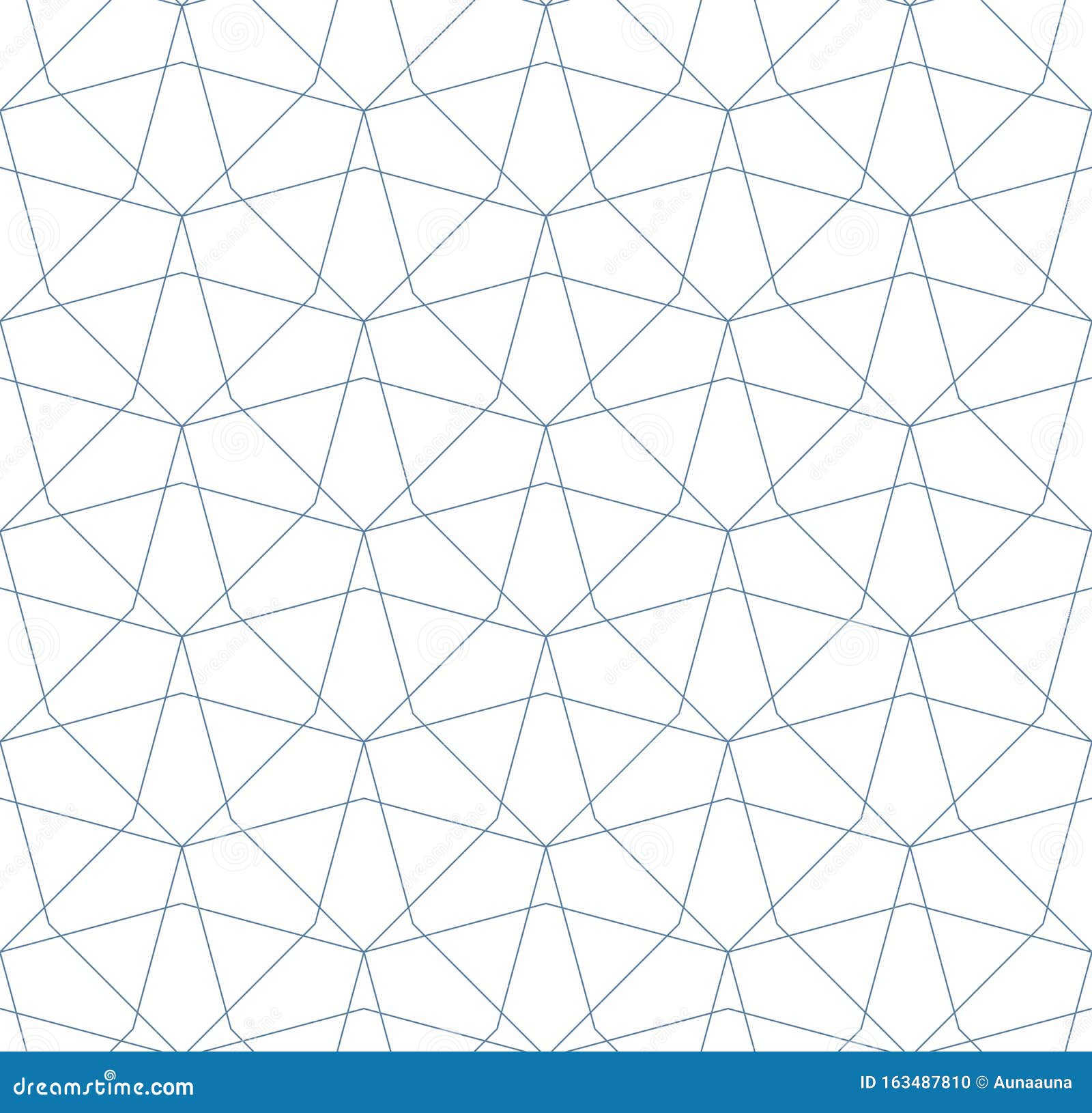 Seamless Linear Pattern in Blue Color. Stock Vector - Illustration of ...