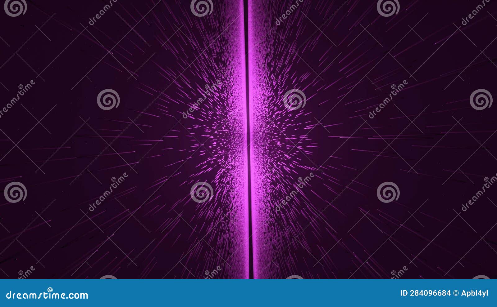 Seamless Loop Abstract Light Streaks Effect Animation. Twisted Light ...