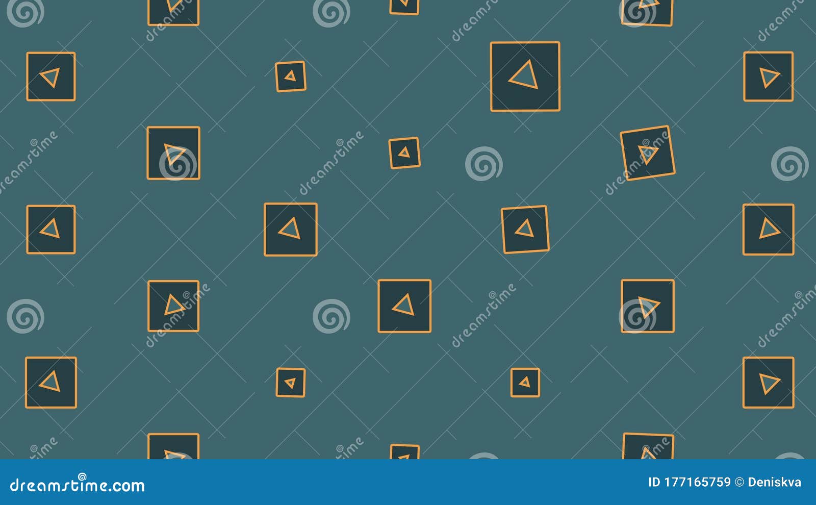 Abstract Minimal Pattern with Rotating Squares Animated on the Surface ...