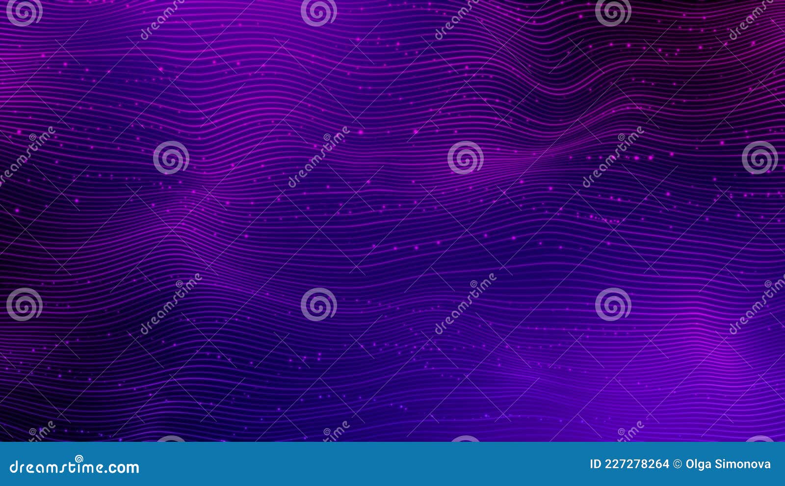 Dynamic Wavy Background With Many Dots Stock Footage Video Of Computer Science 227278264