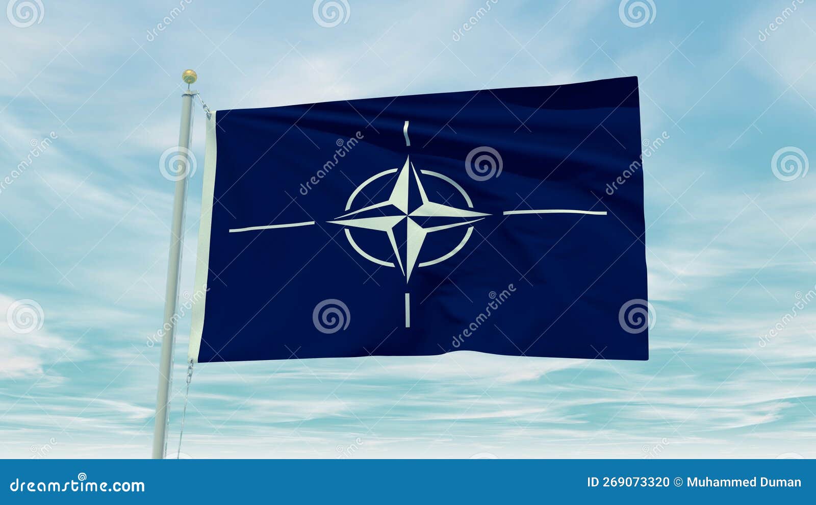 Seamless NATO Logo In Circle Sticker Pattern Cartoon Vector ...