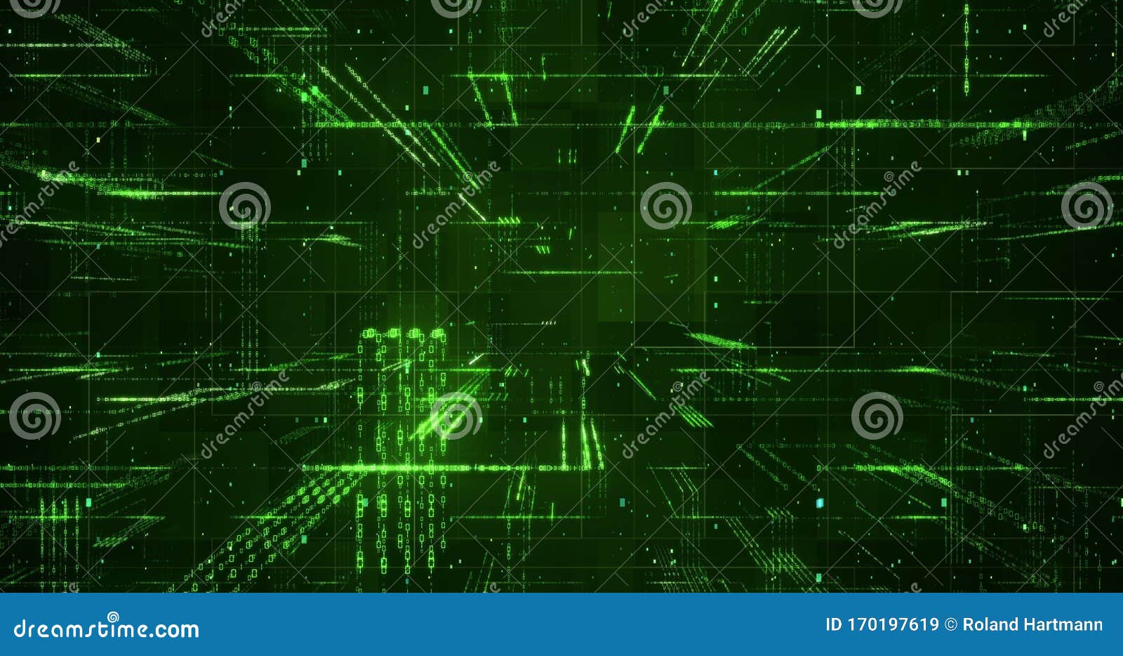 Digital Code Matrix Network Loop Stock Video - Video of code, binary ...