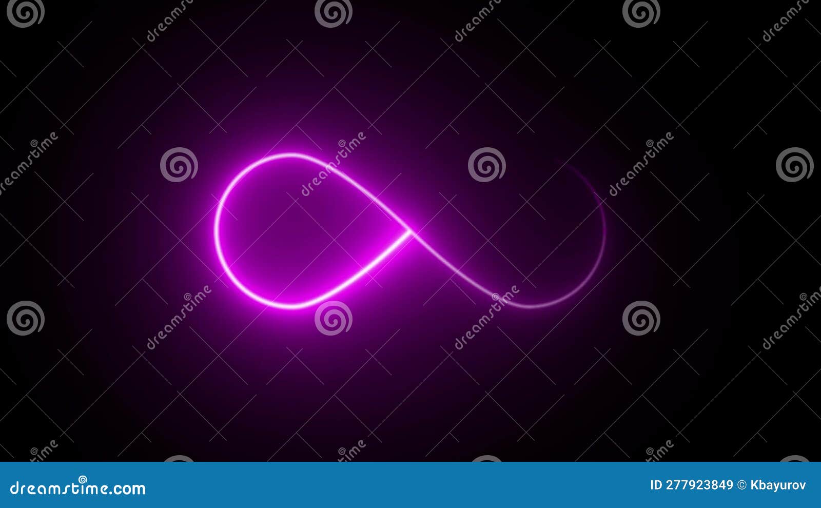 Seamless Loop Animation. Symbol of Infinity Stock Video - Video of glow ...