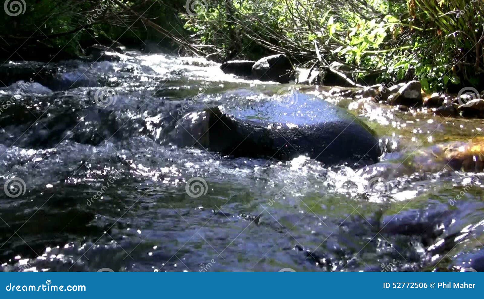(Seamless Loop) Channeling a Body of Water Stock Footage - Video of ...