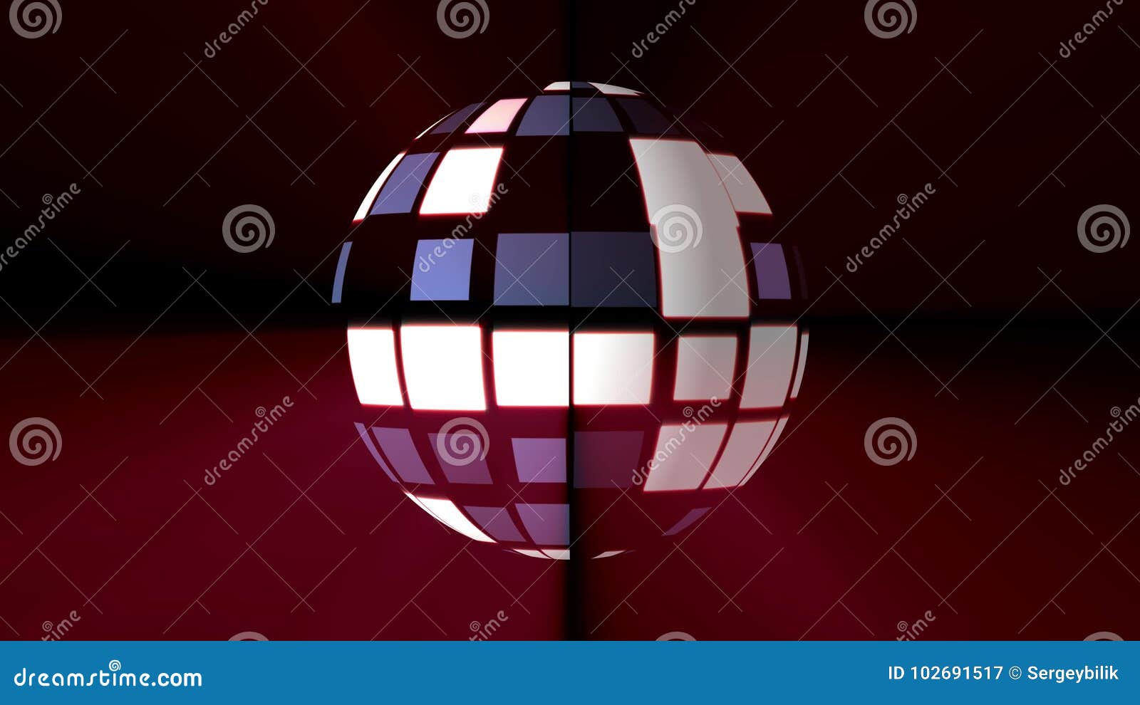Seamless Loop Disco Ball Lights Blinking Animation Background - New ...