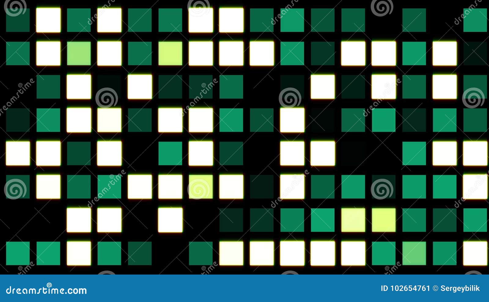 Seamless Loop Disco Wall Lights Blinking Animation Background - New ...