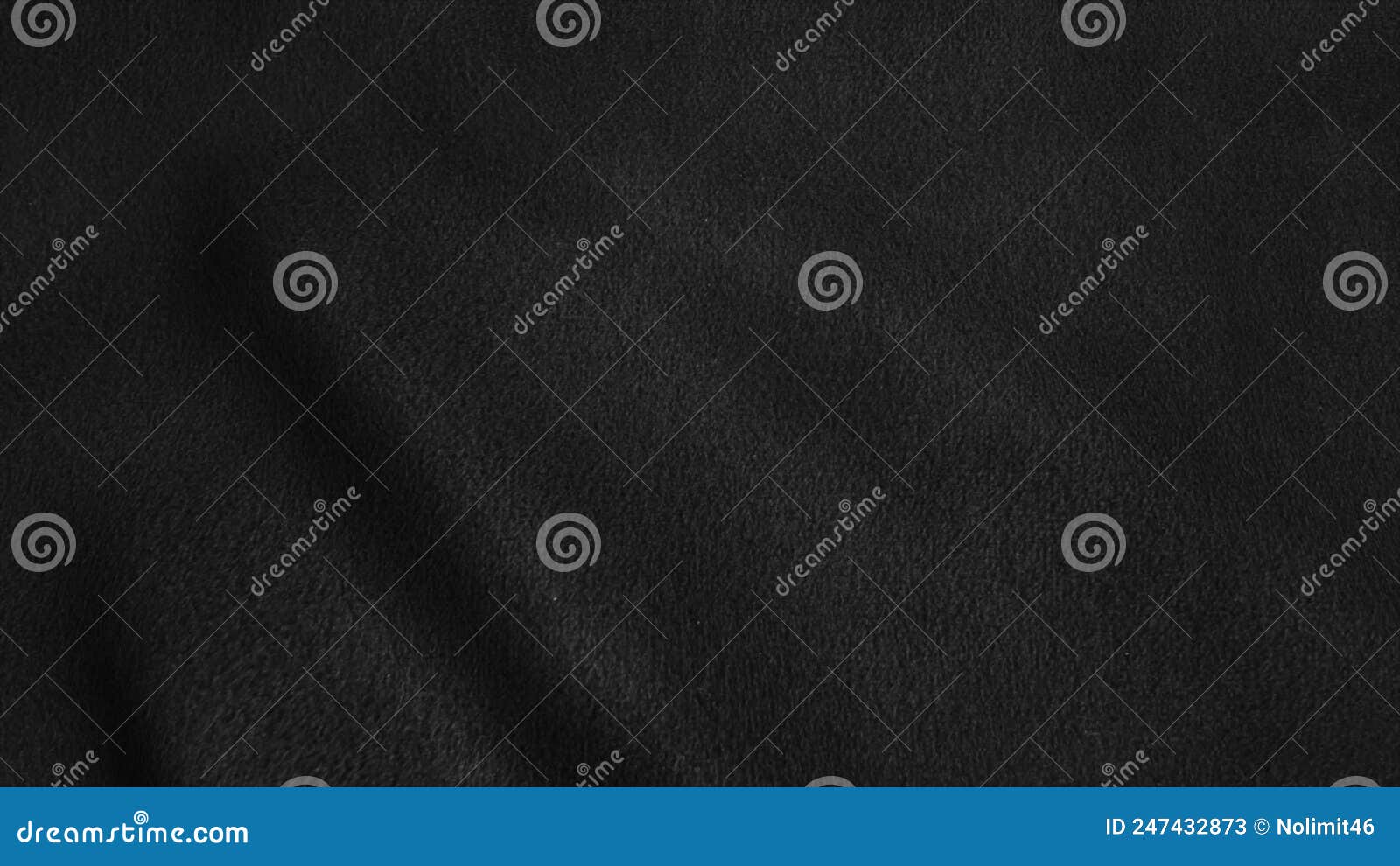 Seamless Loop with Highly Detailed Black Fabric Texture Stock ...