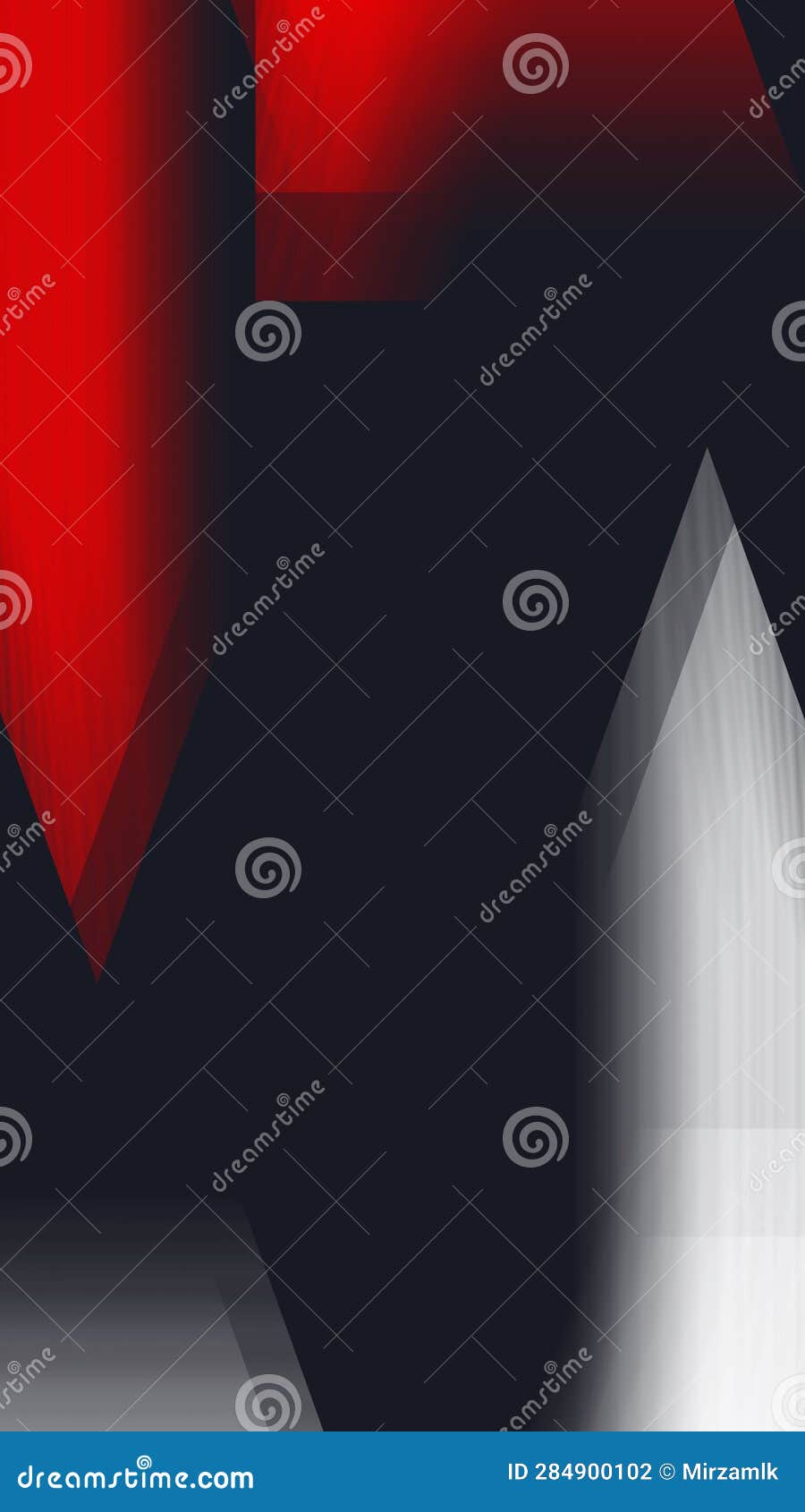 A Seamless Loop of Red and White Intercrossing Lines Transitions. Stock ...