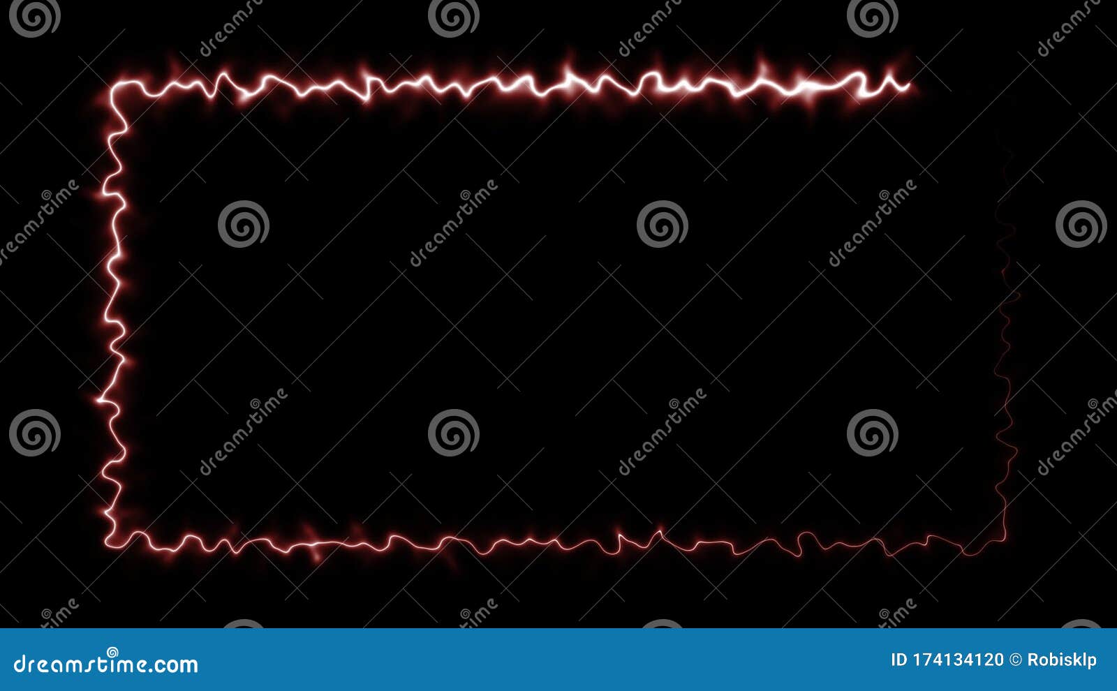 Seamless Looping Neon Frame with Alpha Channel Stock Footage - Video of ...