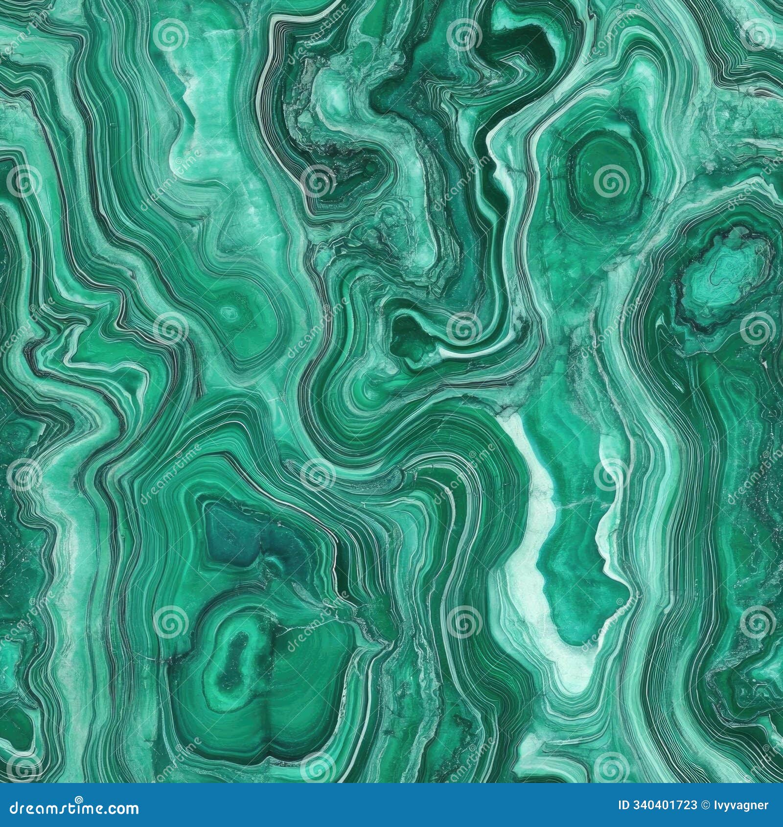 Seamless Malachite Texture with Intricate Patterns Stock Image - Image ...