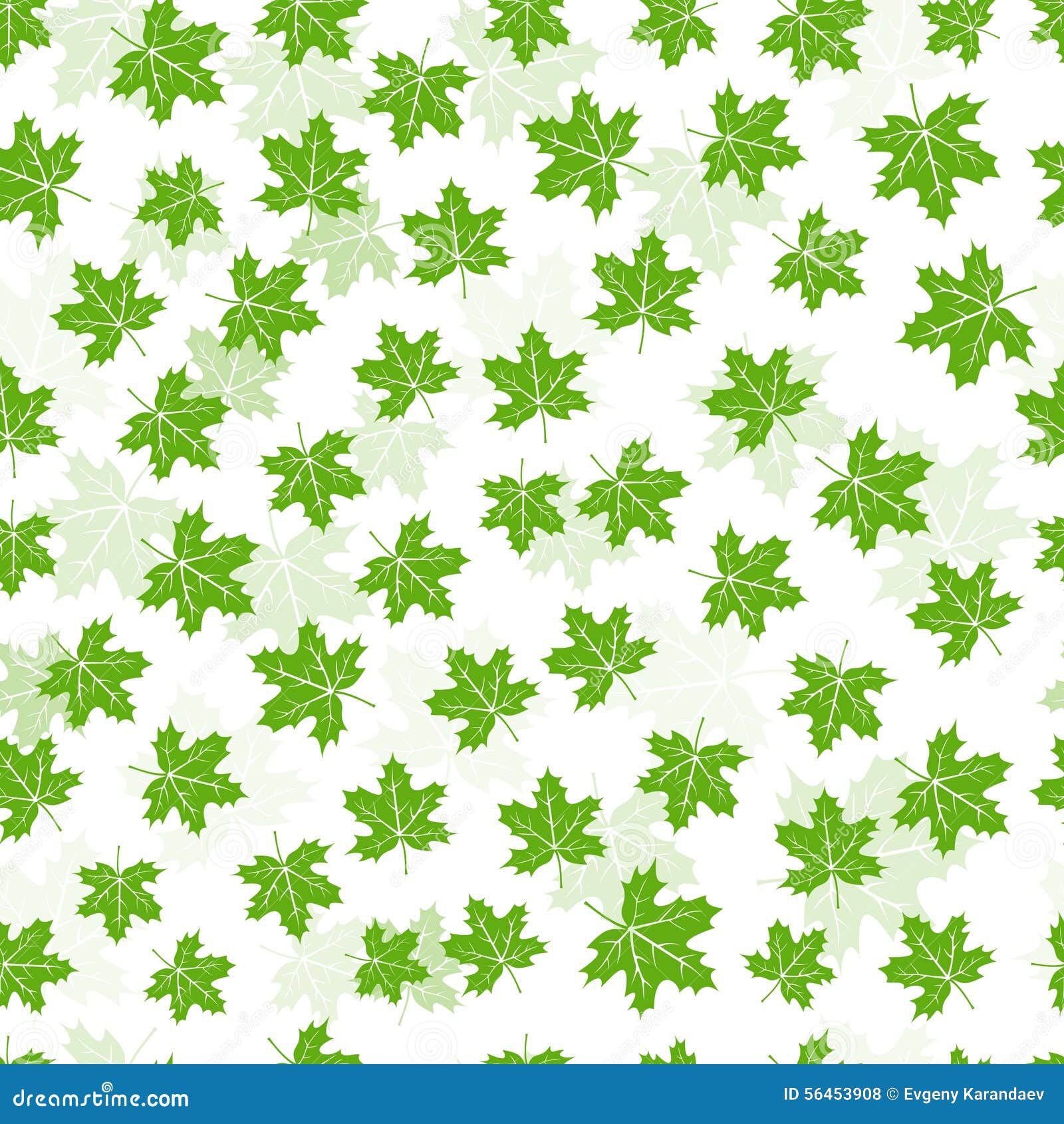 Seamless Maple Leaves Pattern Stock Vector - Illustration of decoration ...