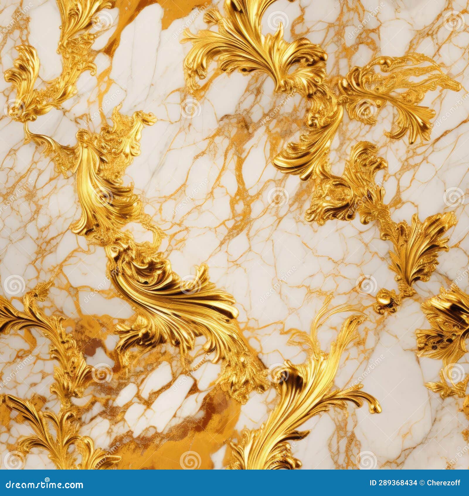 Seamless Marble and Gold Texture Stock Photo - Image of paint, abstract ...