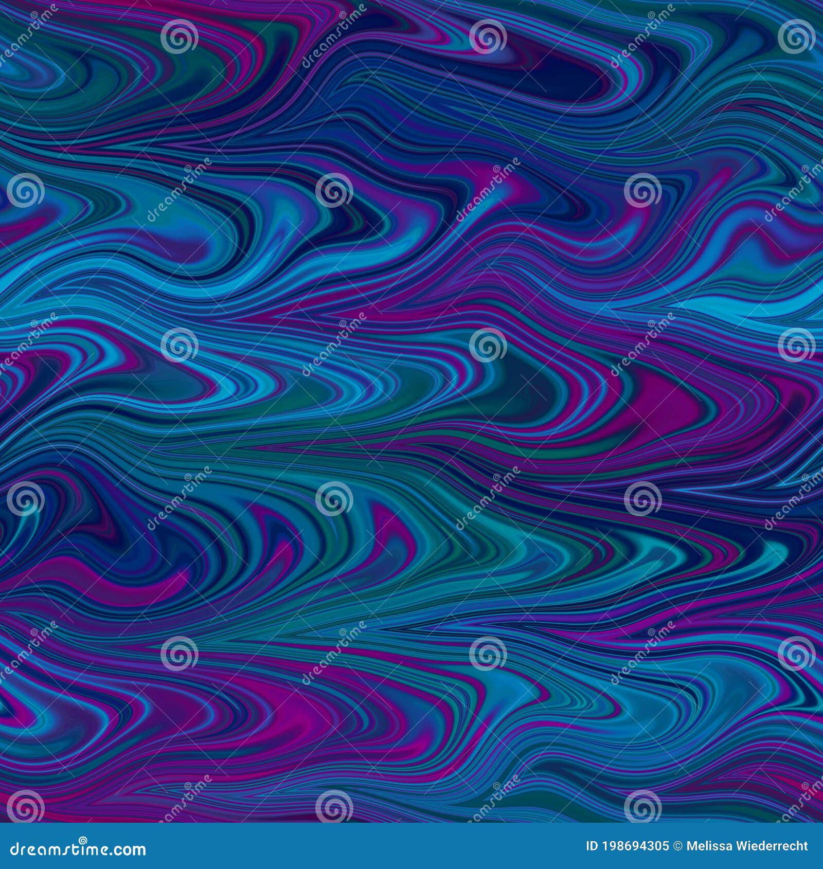 Seamless Marble Wet Ripple Wavy Fluid Pattern Stock Illustration ...