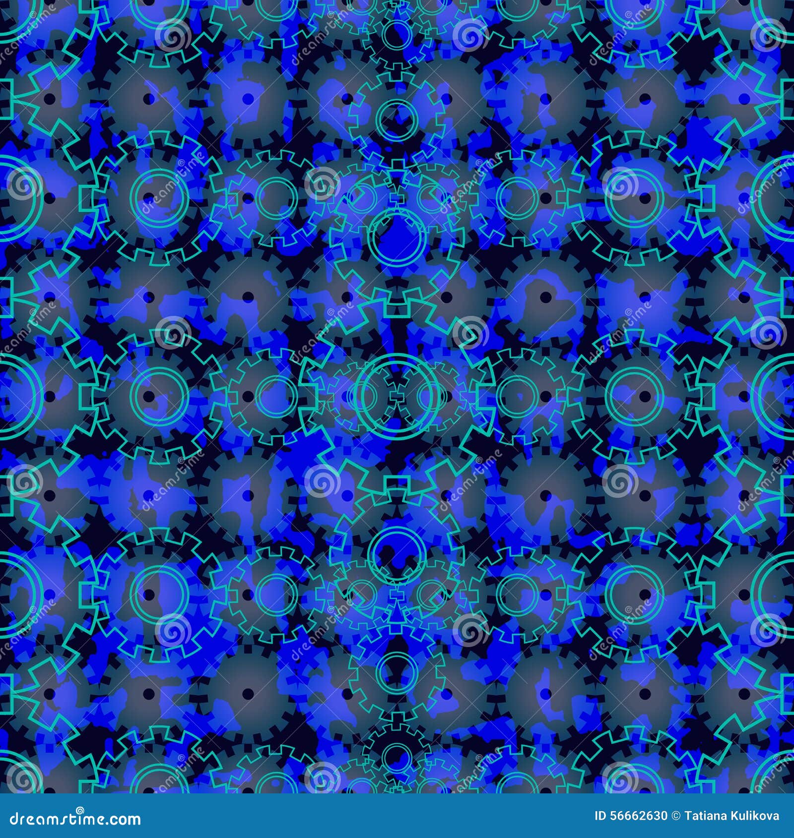 Seamless Mechanics Background Cartoon Vector | CartoonDealer.com #56561517