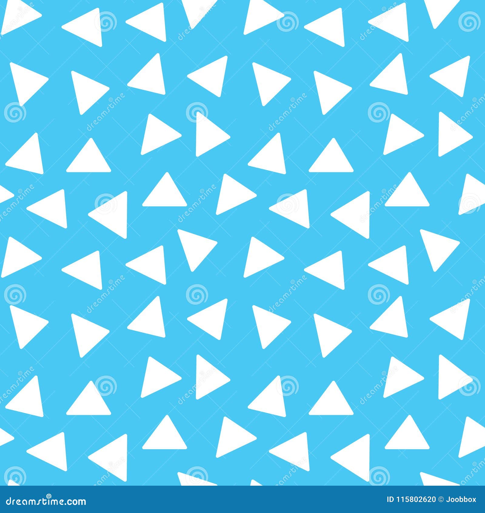 Seamless Memphis Triangle Pattern. Trendy and Modern Geometric E Stock ...