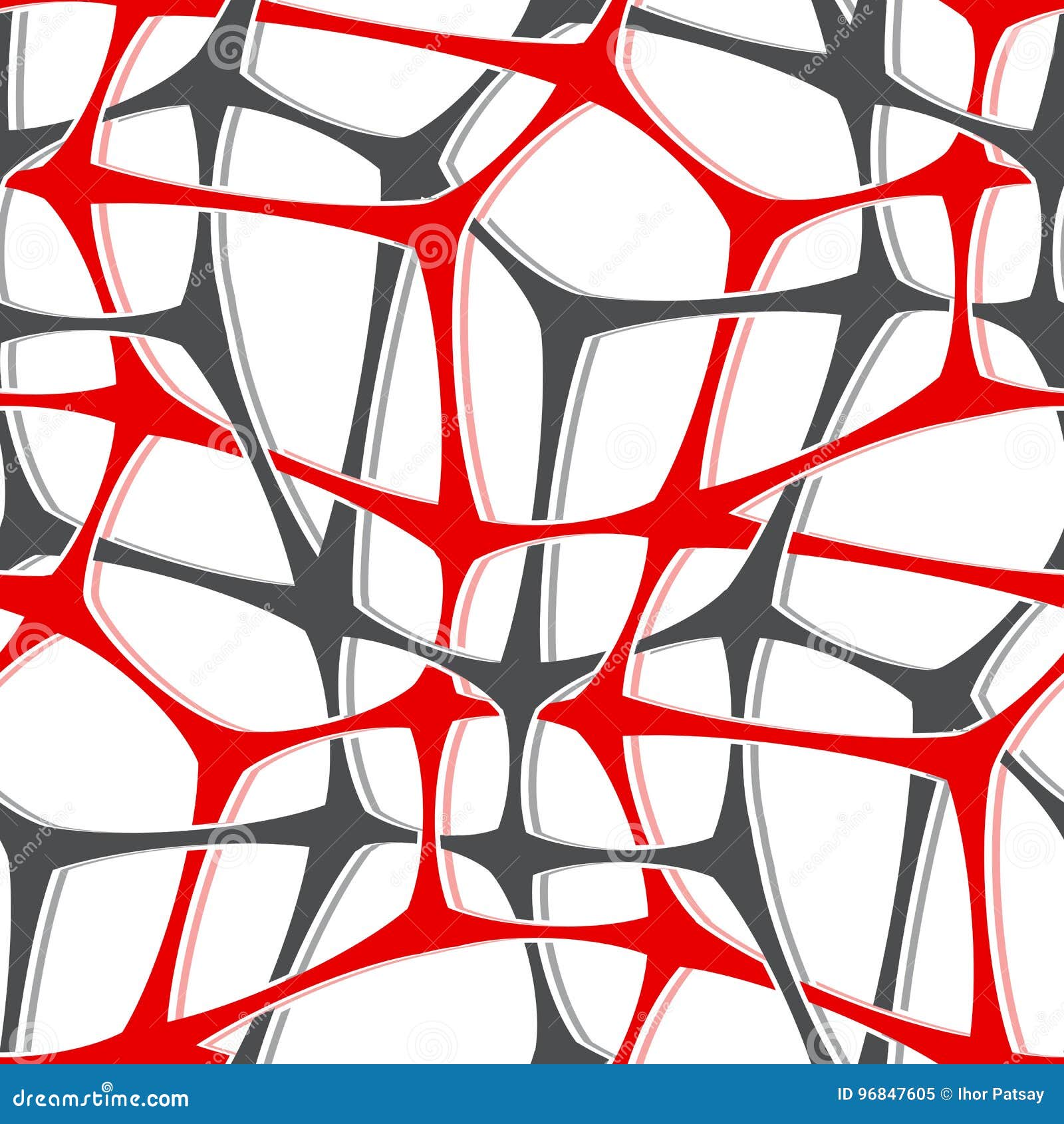 Seamless mesh pattern stock vector. Illustration of ornate - 96847605