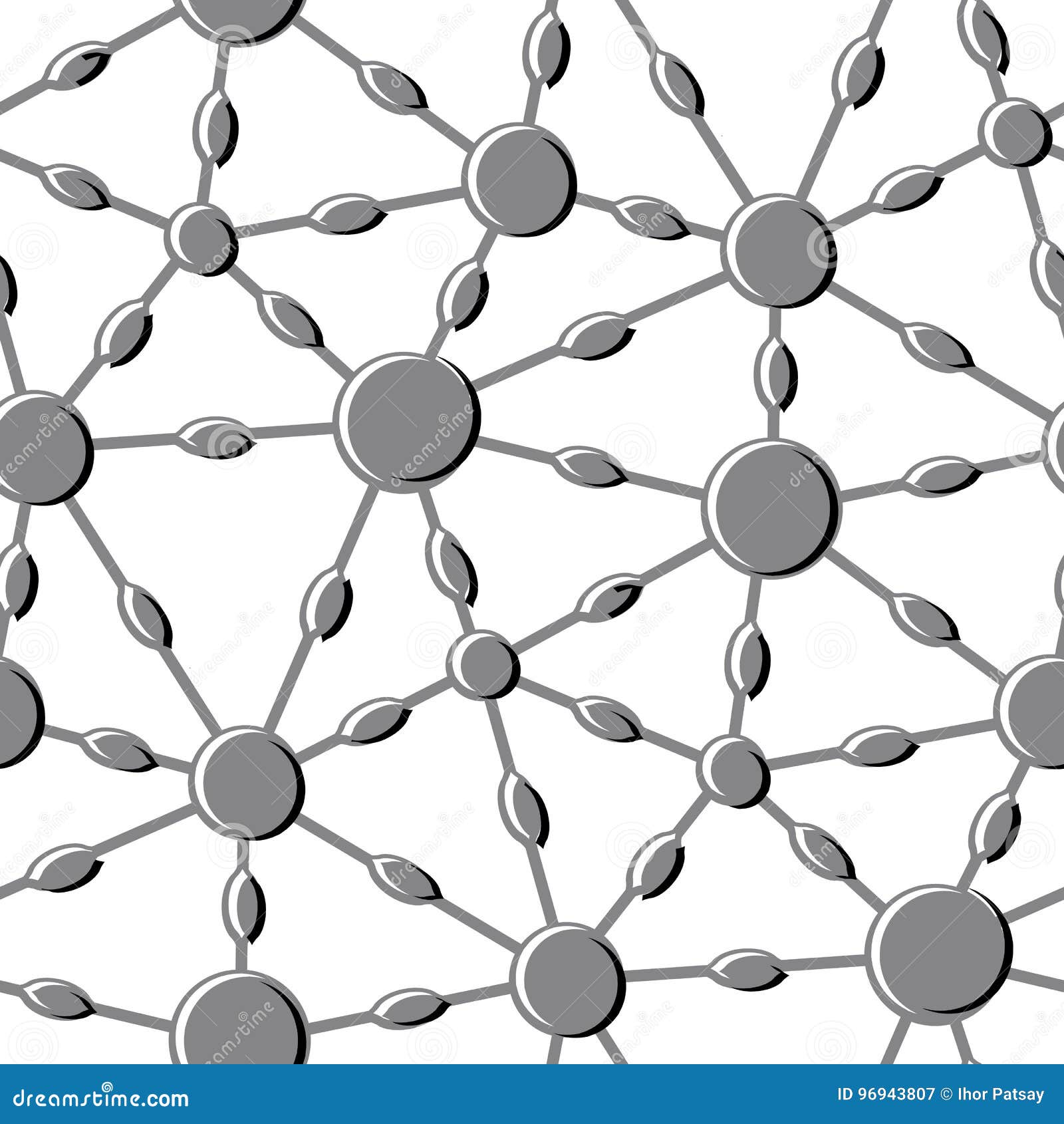 Seamless mesh pattern stock vector. Illustration of rounded - 96943807