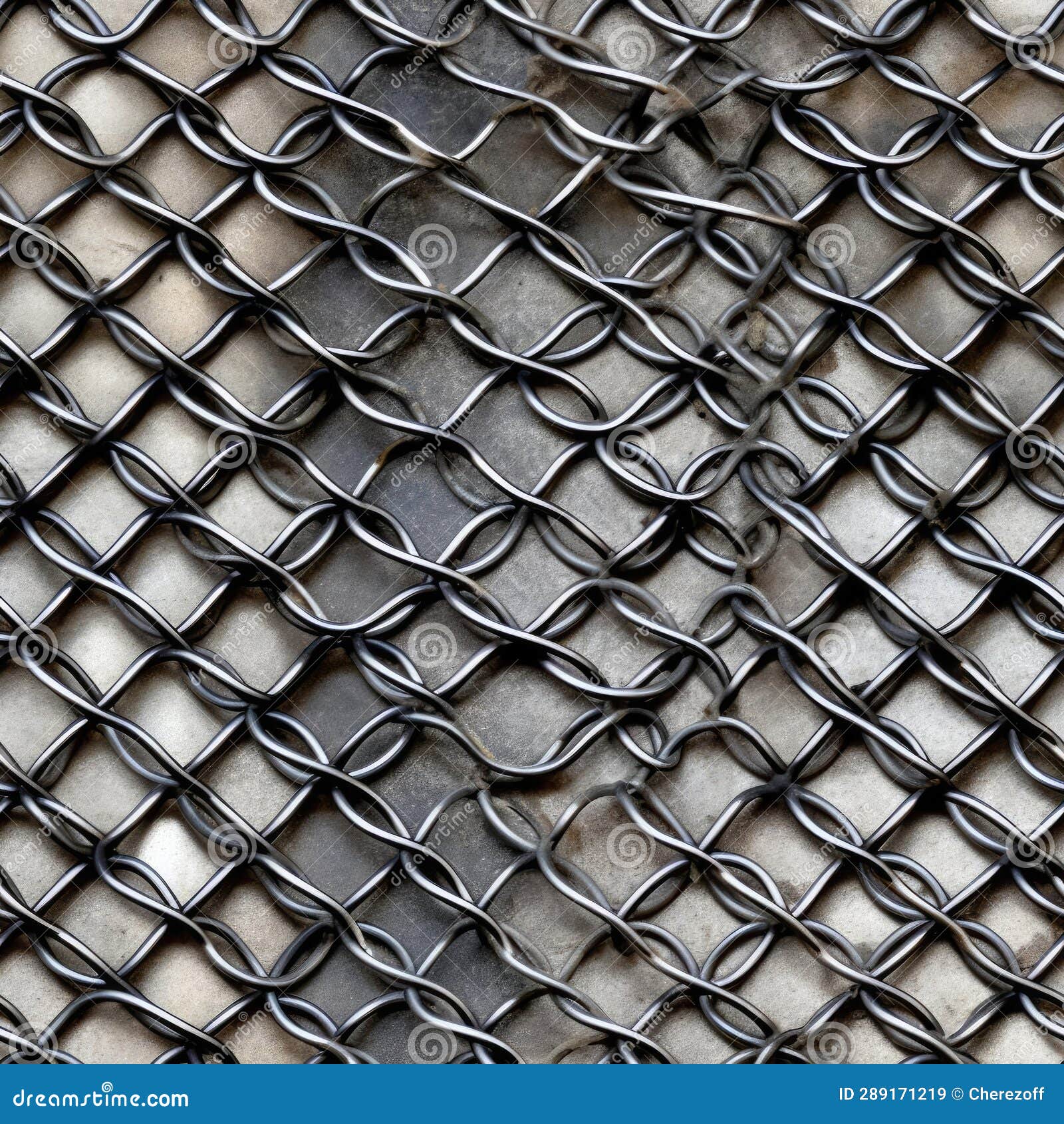 Seamless Metal Mesh Texture Stock Illustration - Illustration of ...