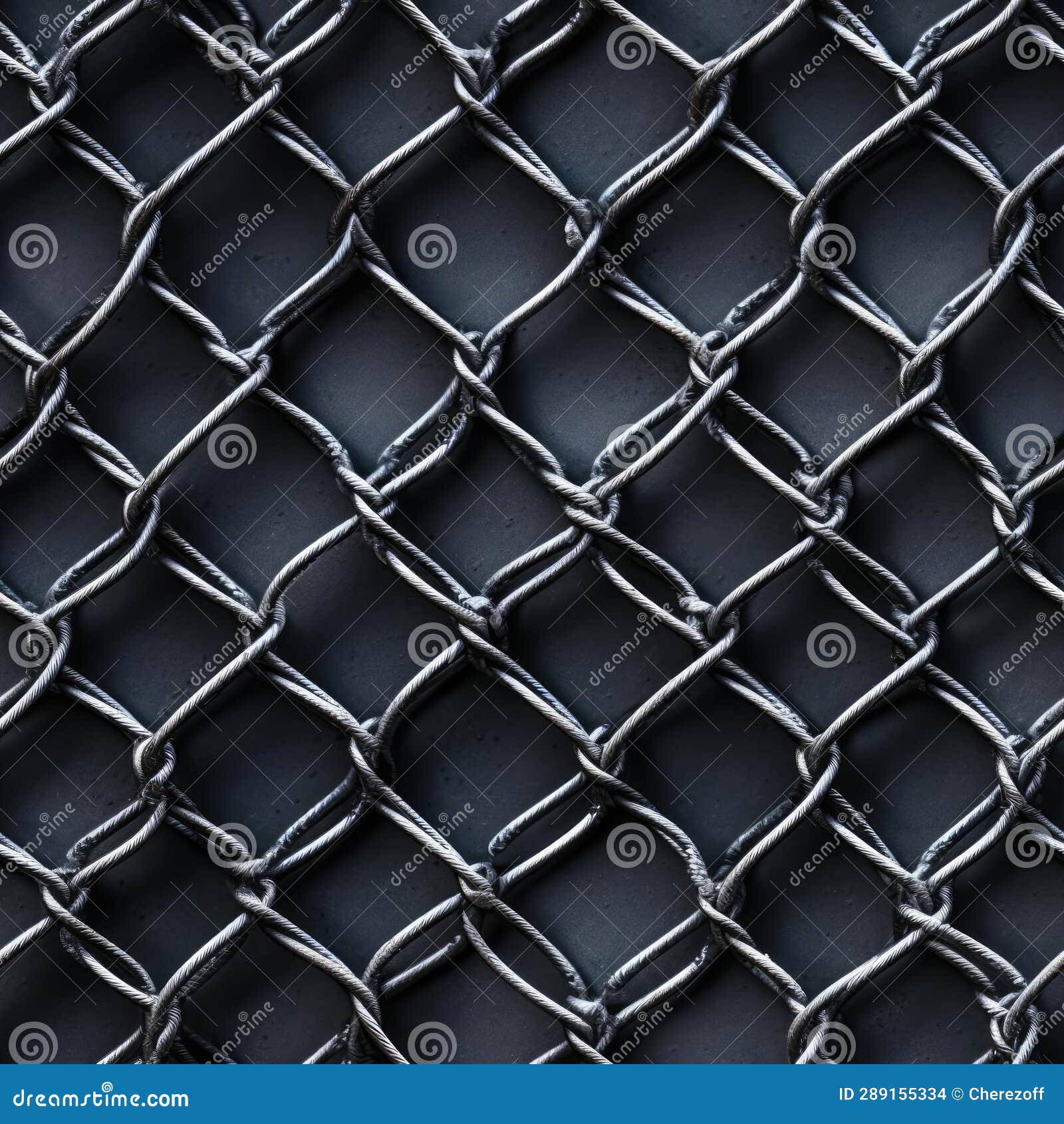 Seamless Metal Mesh Texture Stock Illustration - Illustration of ...
