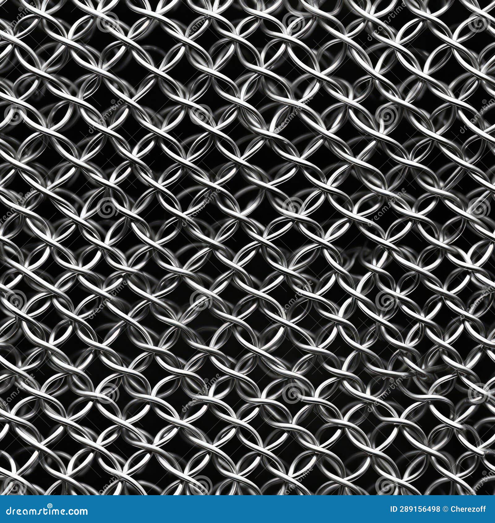 Seamless Metal Mesh Texture Stock Illustration - Illustration of prison ...