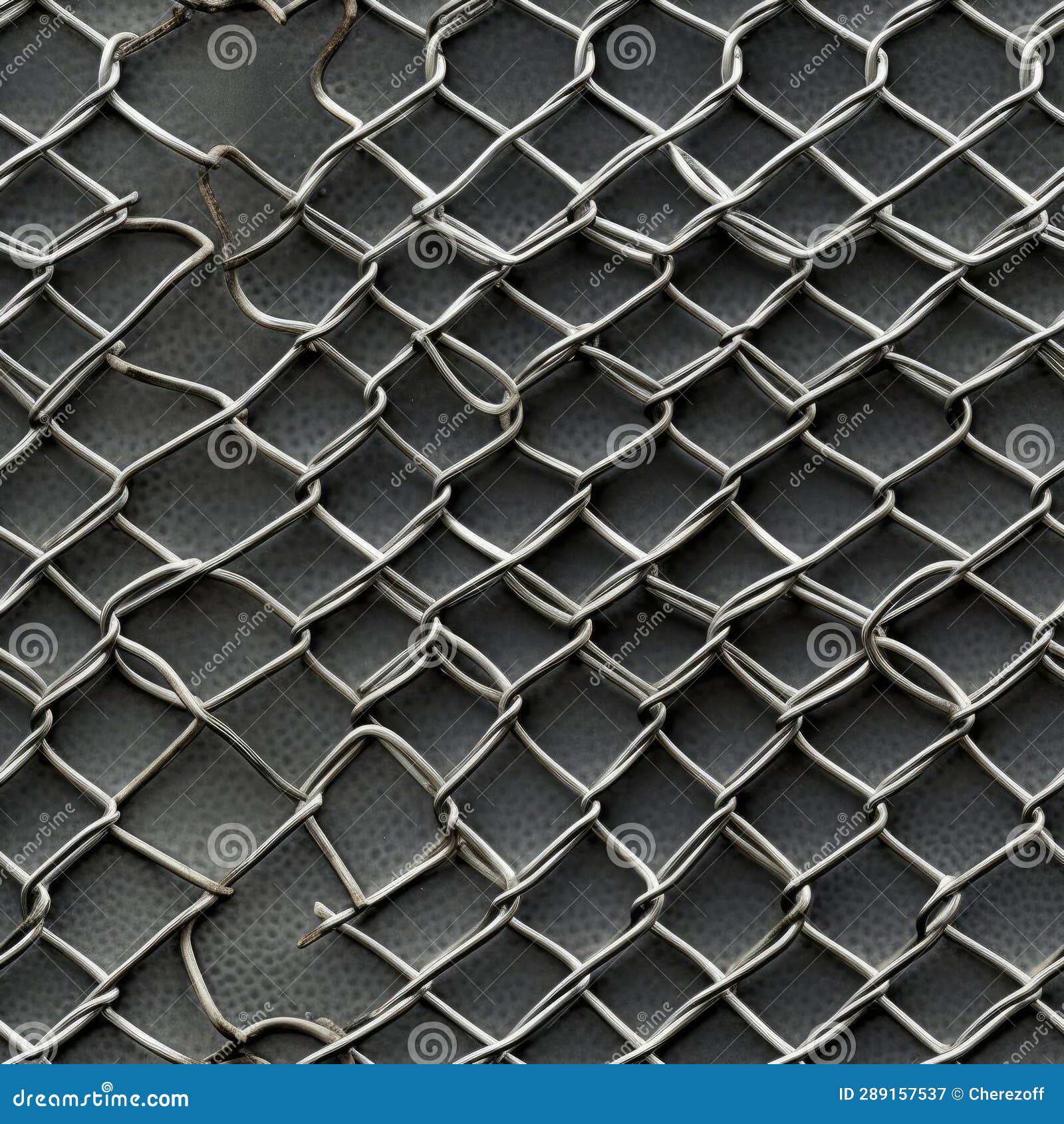 Seamless Metal Mesh Texture Stock Image - Image of steel, safety: 289157537