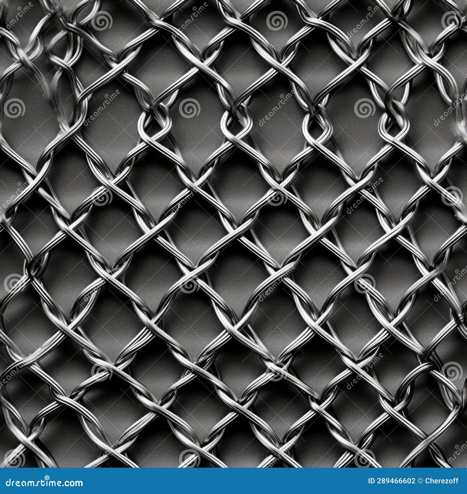 Seamless Metal Mesh Texture Stock Photo - Image of fibre, plate: 289466602