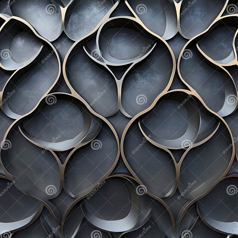 Seamless Metal Pattern Texture Stock Photo - Image of machine, textured ...