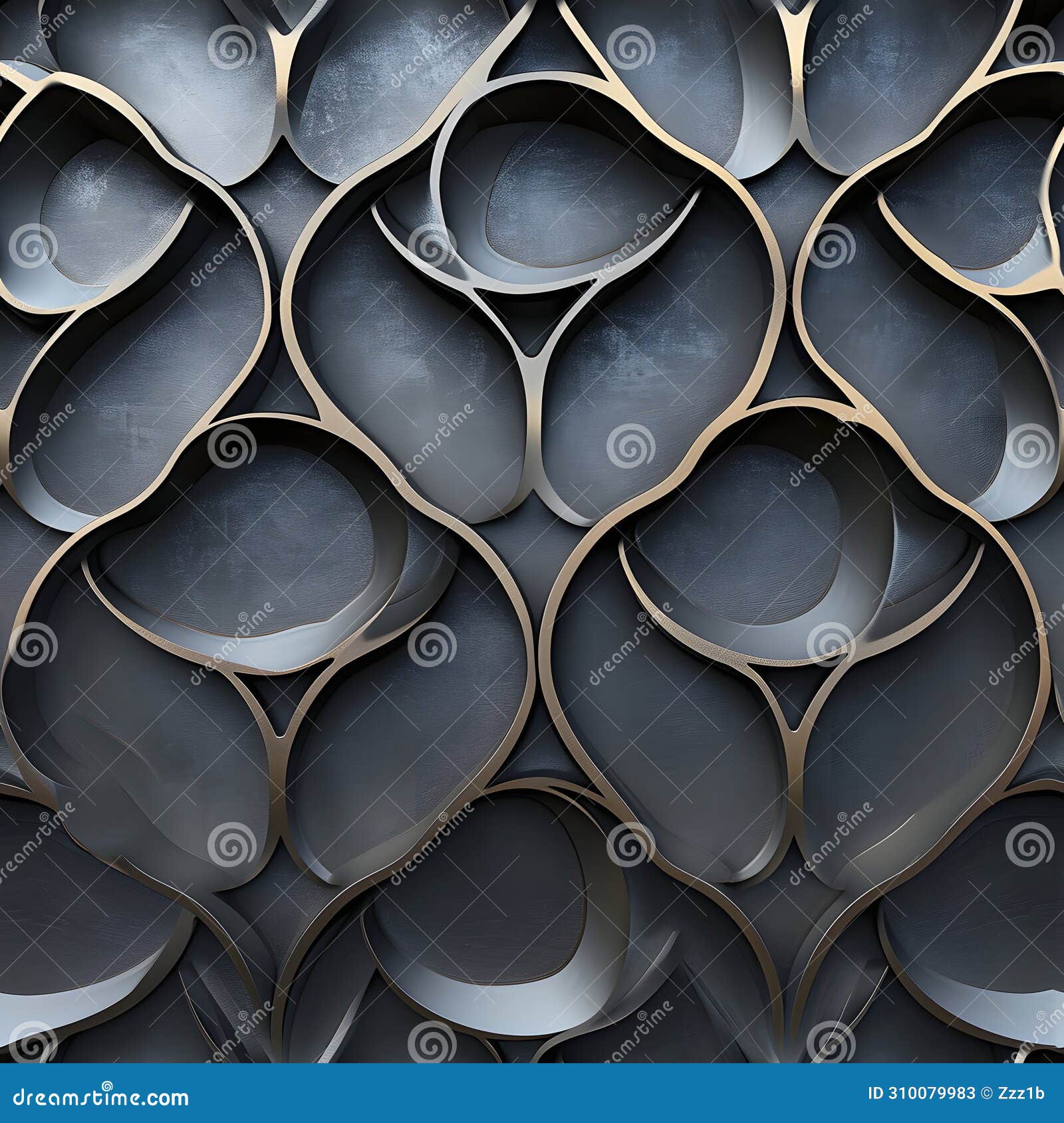 Seamless Metal Pattern Texture Stock Illustration - Illustration of ...