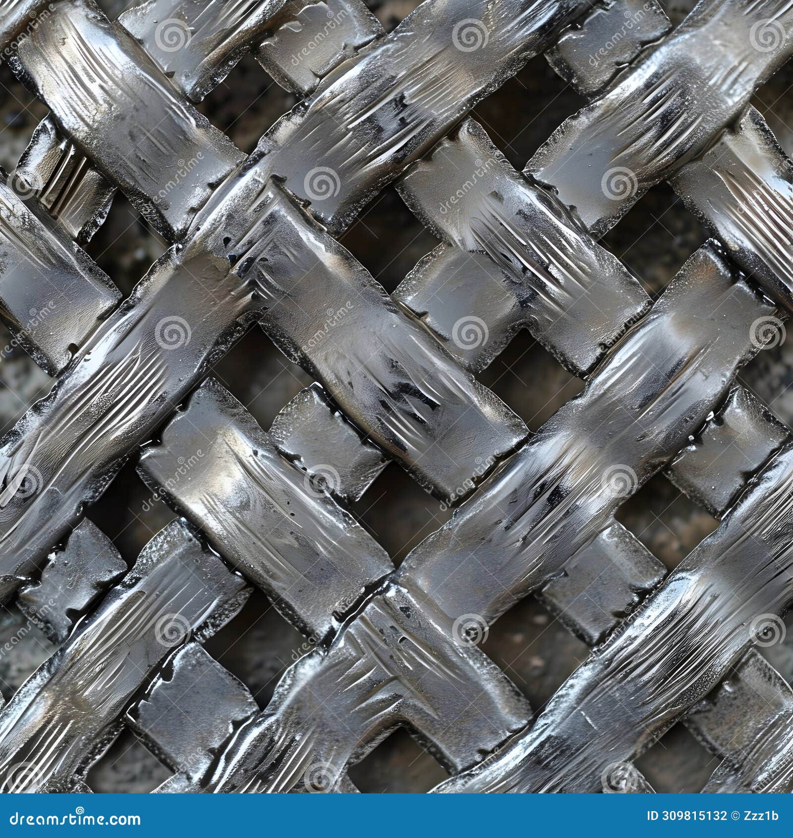 Seamless Metal Pattern Texture Stock Illustration - Illustration of ...