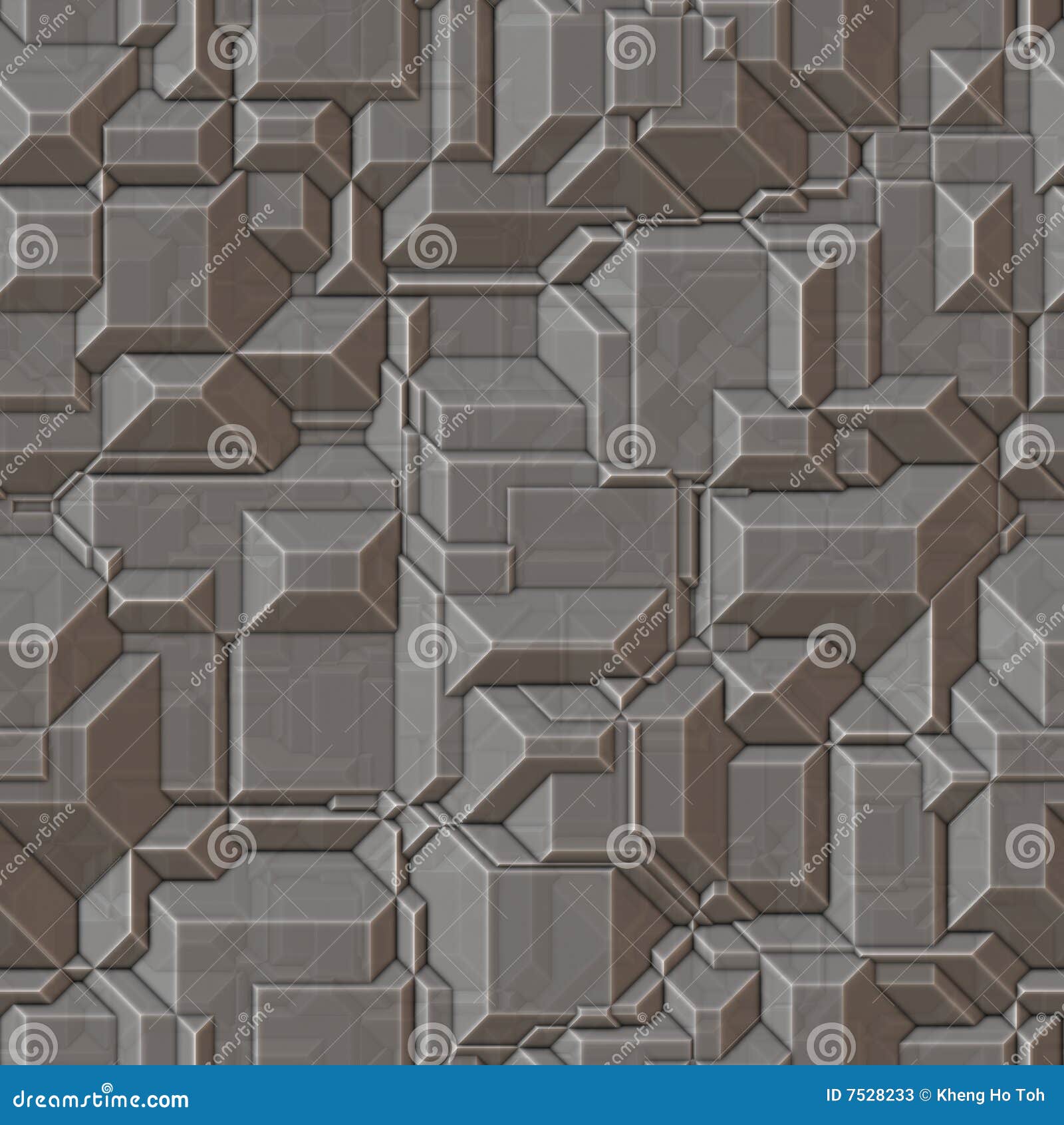 Seamless Metal Ridge Background Stock Illustration - Illustration of ...