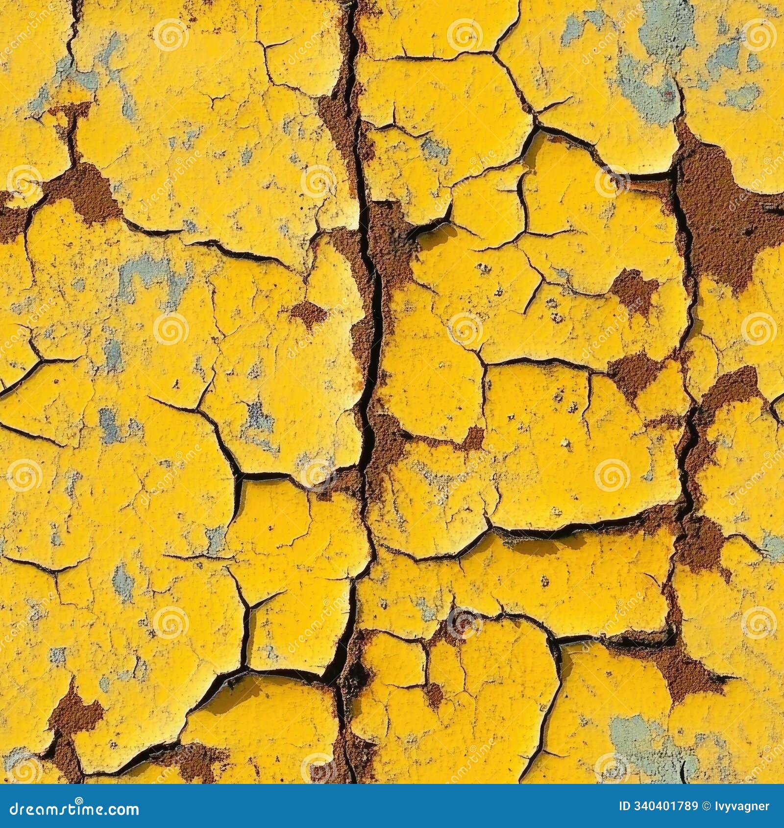 Seamless Metal Texture with Deep Cracks and Rust Patches Stock Image ...